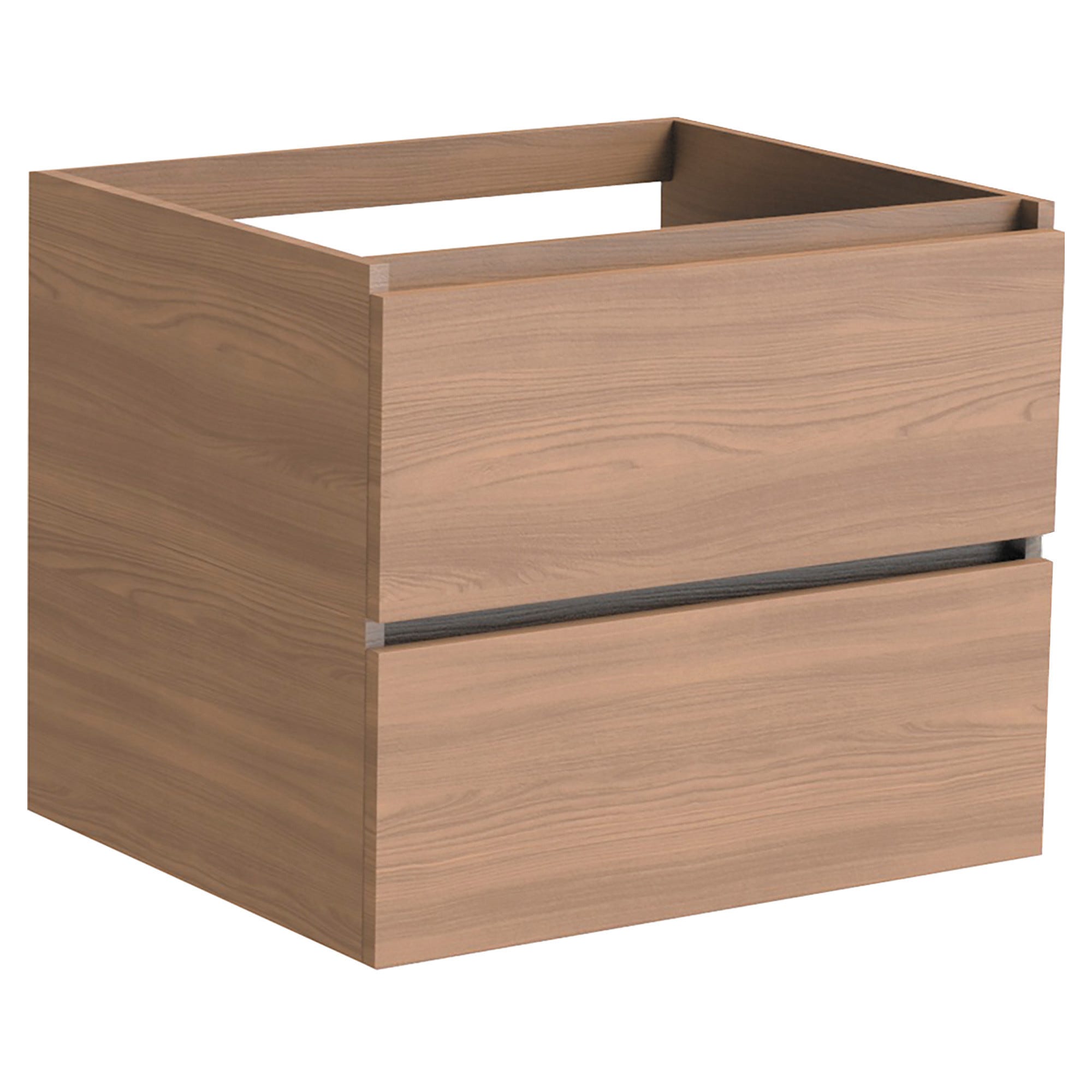 BASE DOLOMITE IN LEGNO OLMO LEONE 2 CASSETTI 60x50x50 cm (LxHxP)