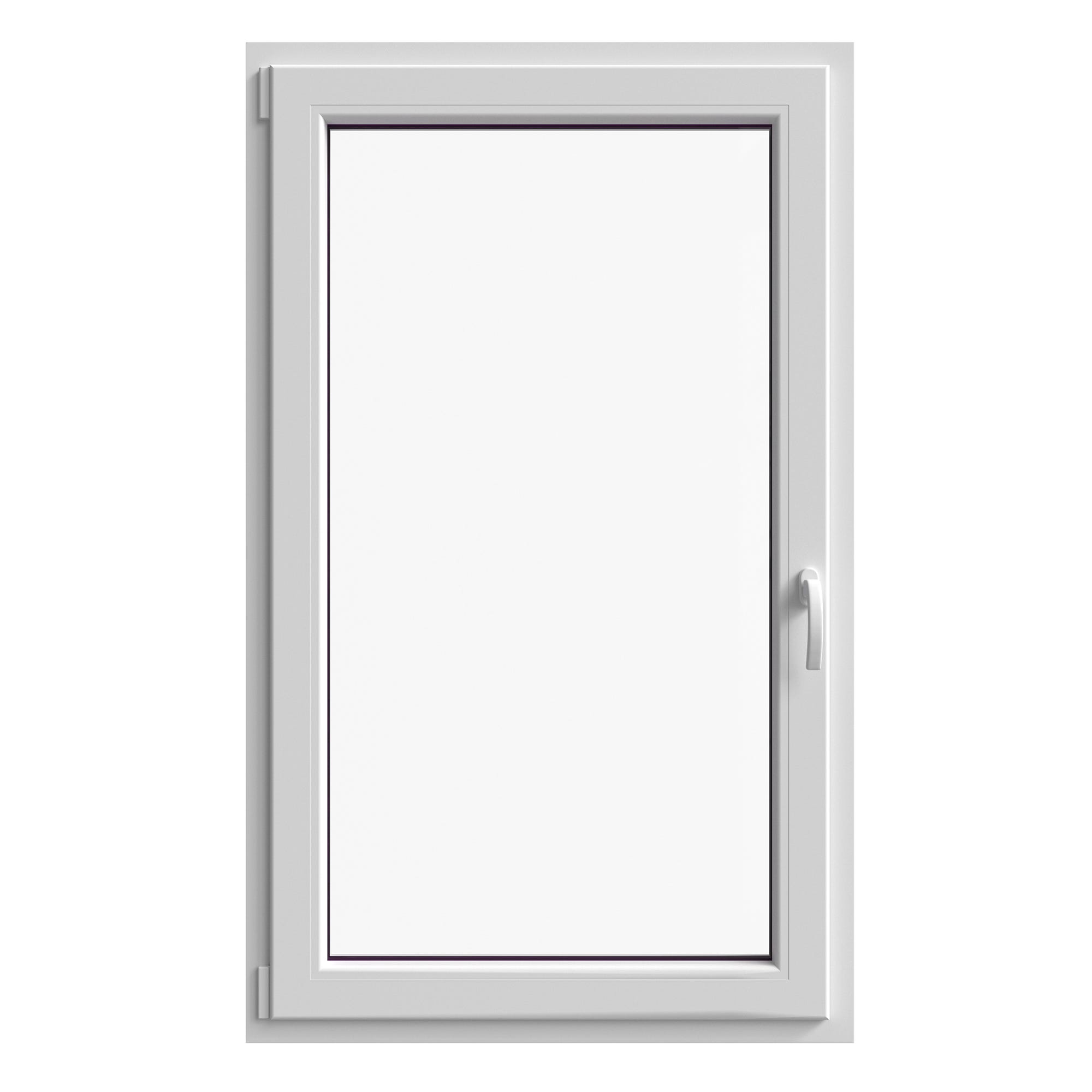 FINESTRA IN PVC BIANCA 1 ANTA SINISTRA 60x140 cm (LxH)