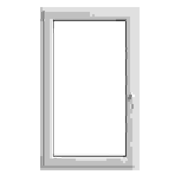 FINESTRA IN PVC BIANCA 1 ANTA SINISTRA 60x140 cm (LxH)