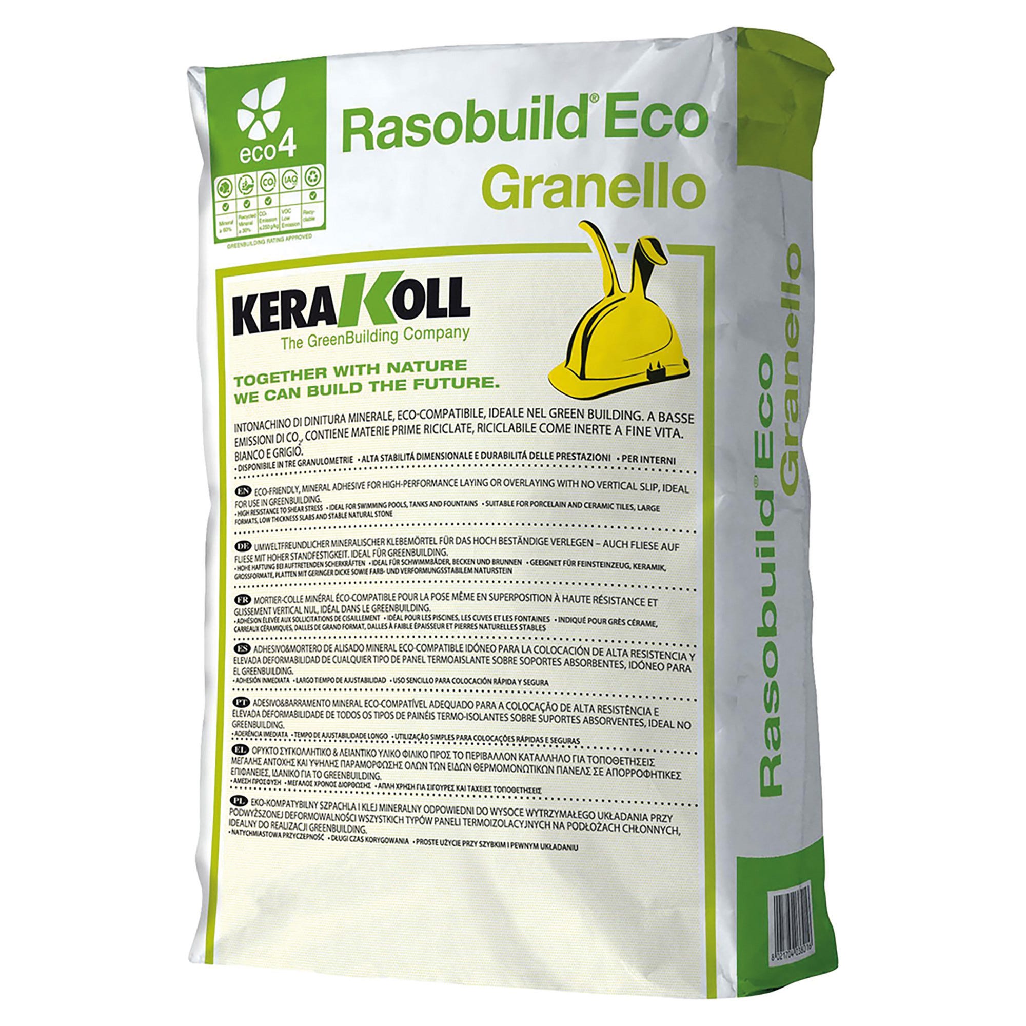 RASANTE BIANCO RASA WHITE 25 kg FINITURA CIVILE FINO A 5 mm PER INTERNO ...