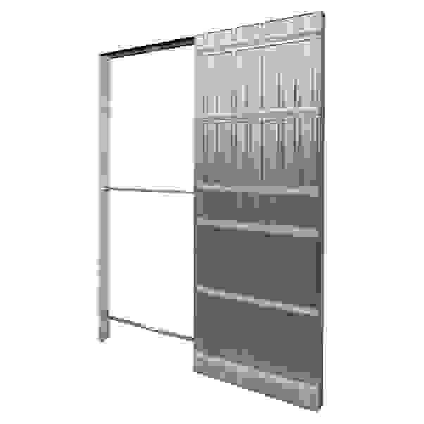CONTROTELAIO SCORREVOLE PER CARTONGESSO FILO MURO 210x80 cm (HxL)