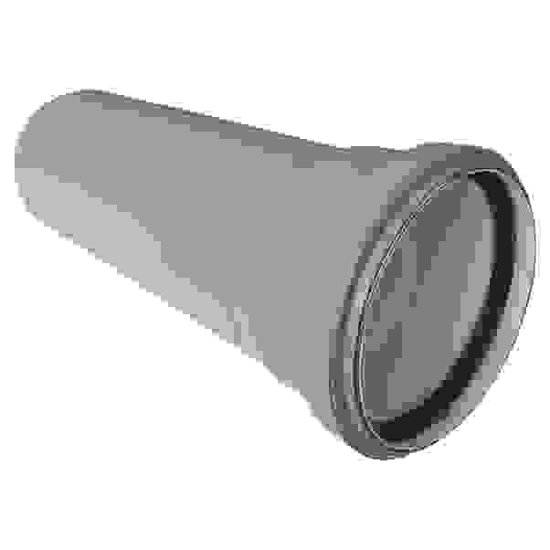 TUBO COES 2 BICCHIERI HTDM Ø125 mm L500 mm PP GRIGIO