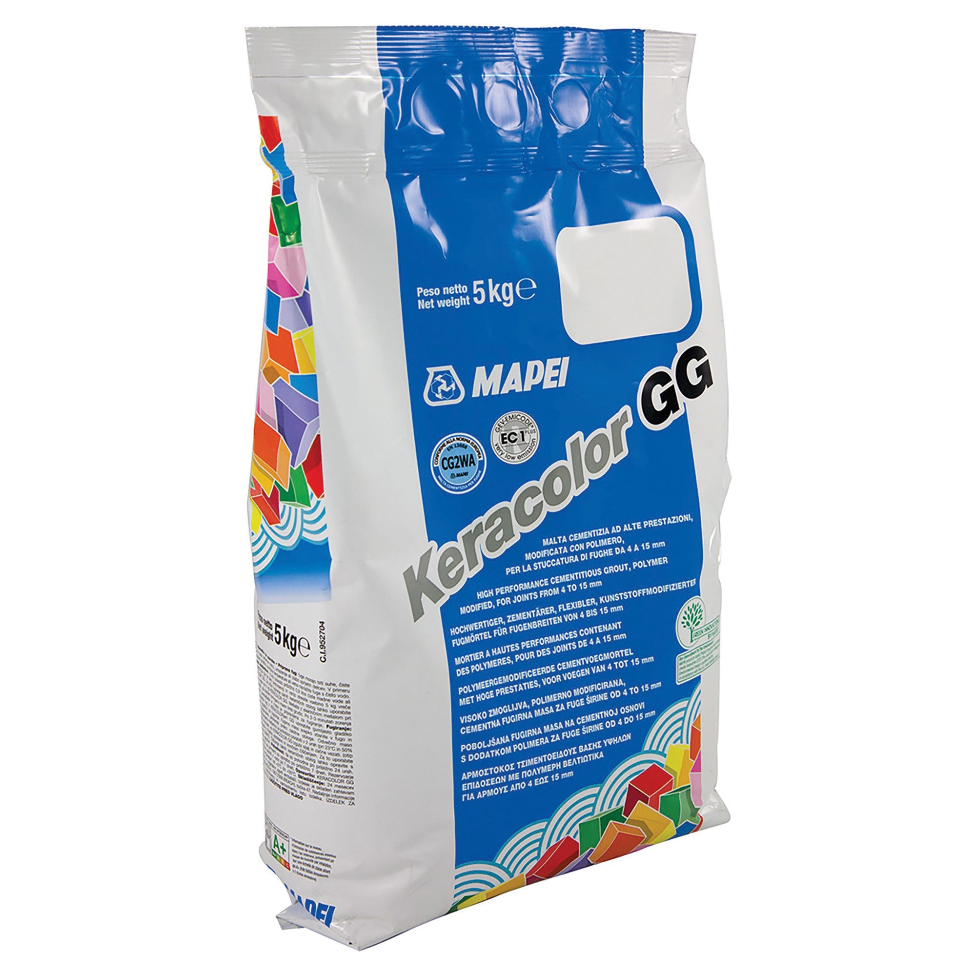 STUCCO KERACOLOR GG 114 ANTRA MAPEI 5KG ANTRACITE