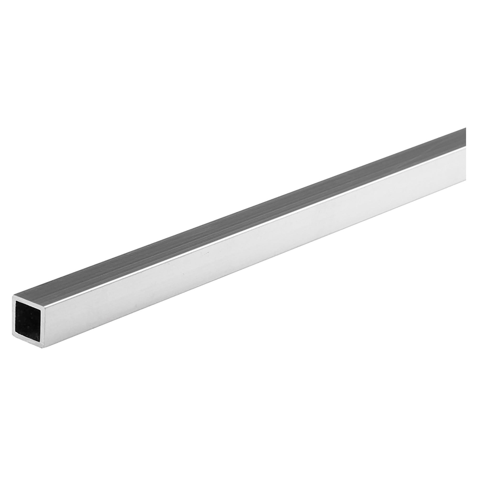 TUBO QUADRO ACCIAIO INOX 304 20x20x0,6 mm 2 m