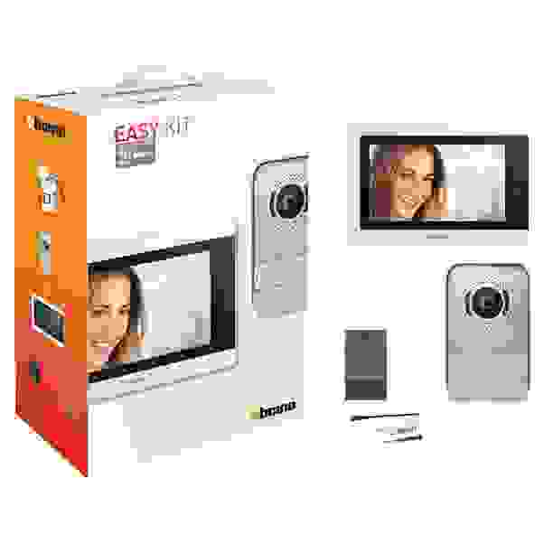 KIT VIDEOCITOFONICO BTICINO MONO BIFAMILIAREVIDEO 7" 2 FILI CON ...