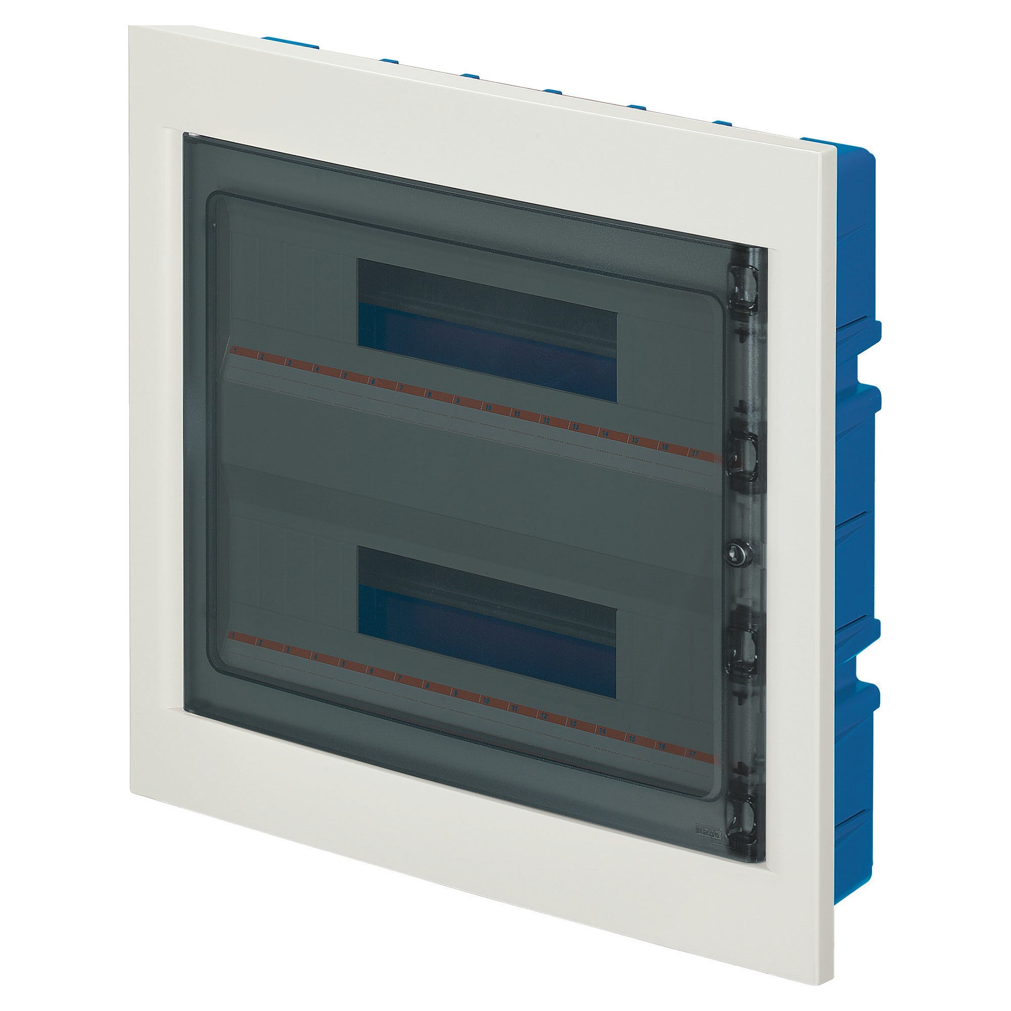CENTRALINO DA INCASSO ELETTROCANALI 36 MODULI PER PARETI CARTONGESSO ...
