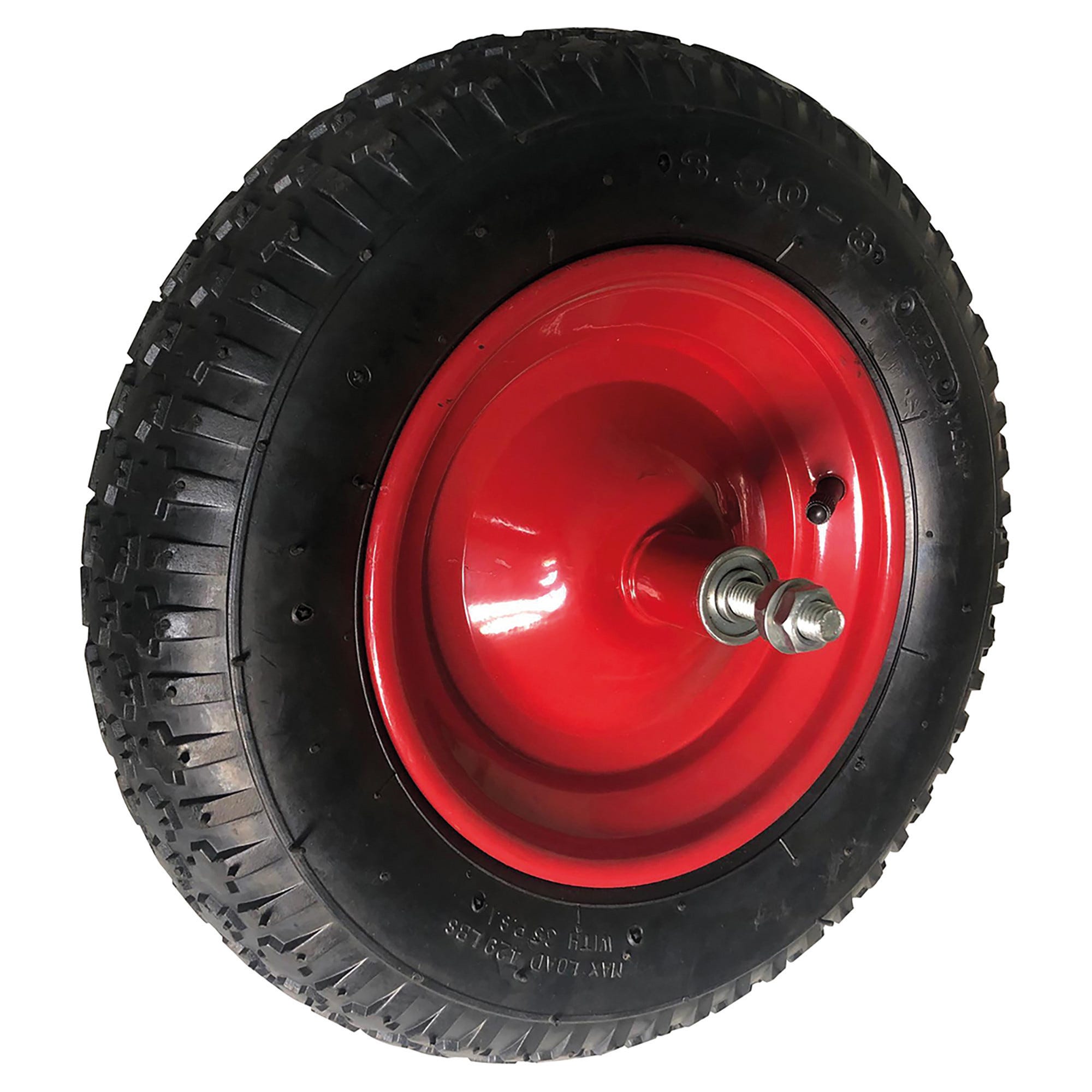 RUOTA A DISCO PNEUMATICA PERNO 210 PER CARRIOLA PROFESSIONALE 85 l ...