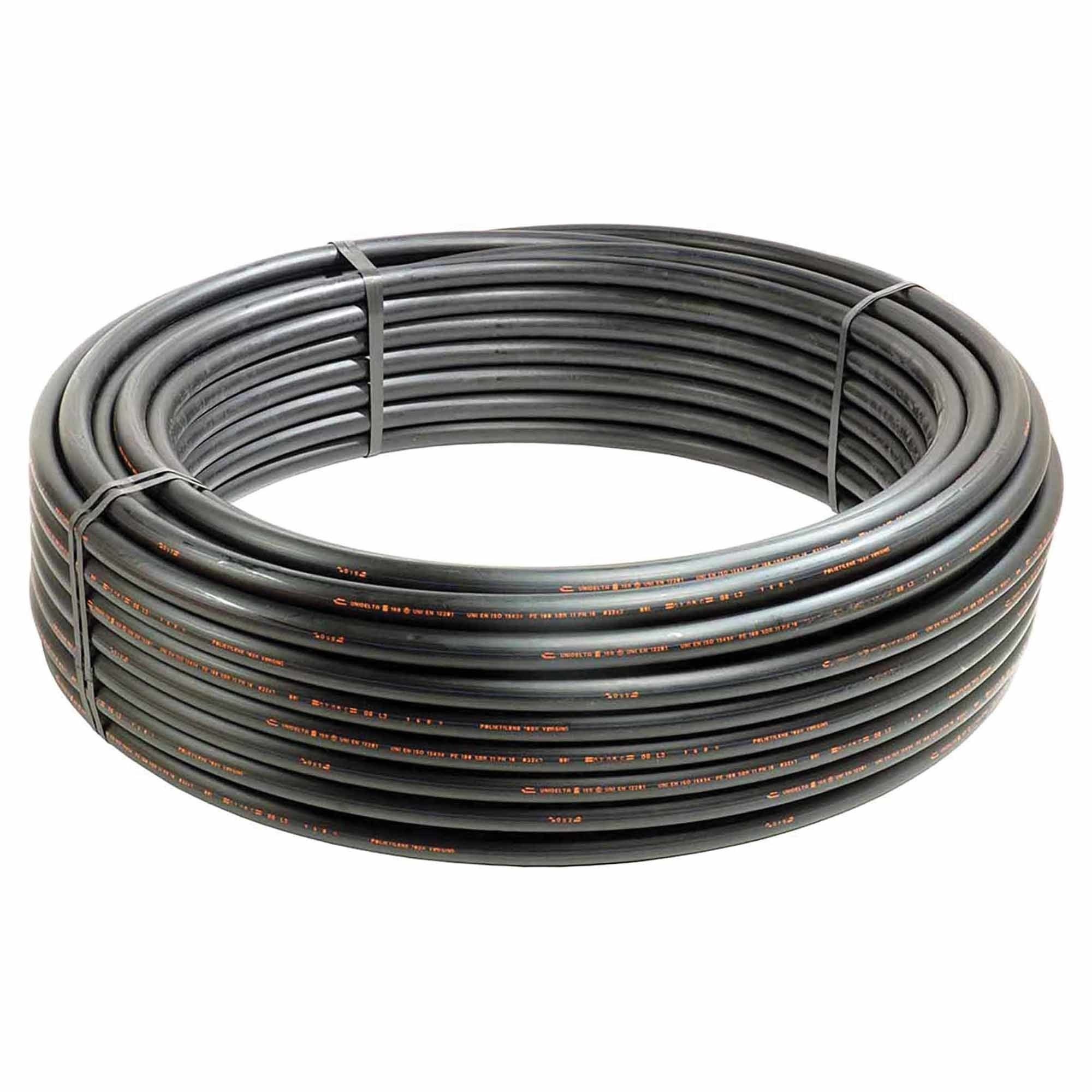 TUBO POLIETILENE PN10 Ø 50 mm VENDITA AL METRO SPESSORE 3 mm