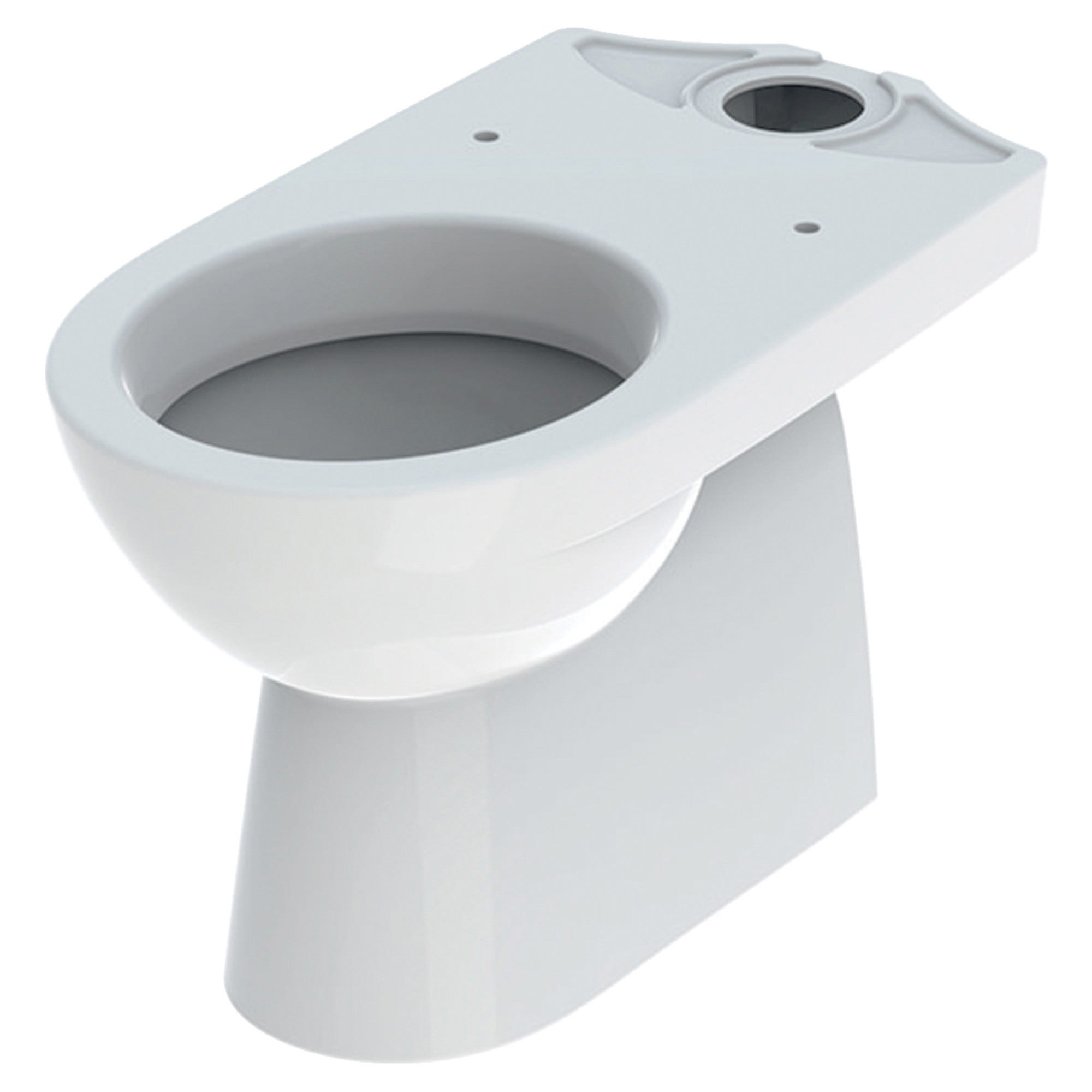 VASO MONOBLOCCO GEBERIT SERIE SELNOVA PRO SCARICO PAVIMENTO IN CERAMICA ...