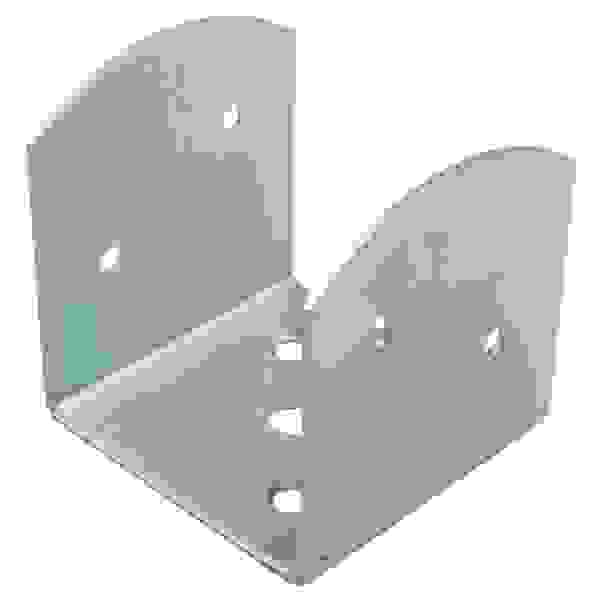 STAFFA 85x80x80x3 mm ACCIAIO ZINCATO CHROMITING