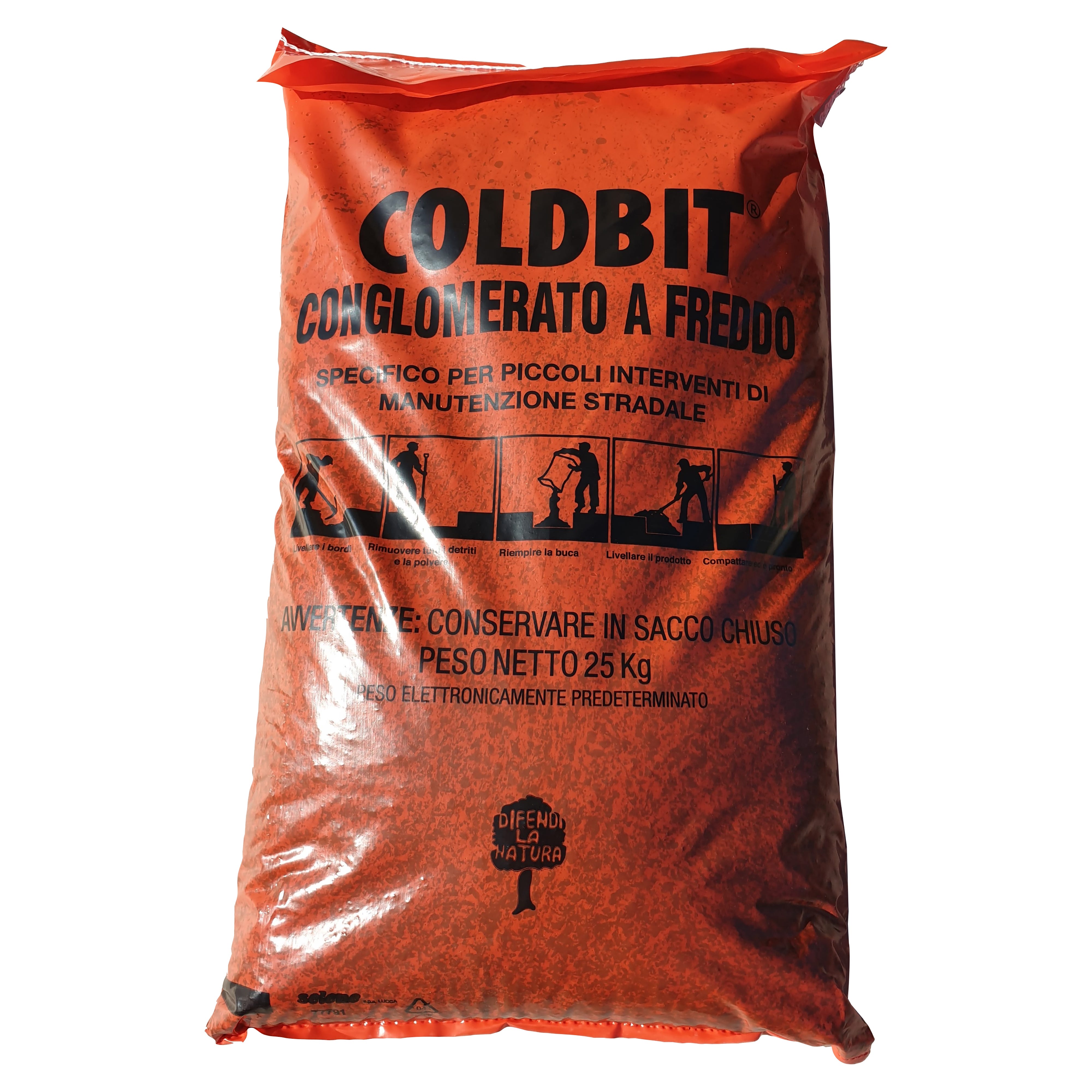 ASFALTO A FREDDO COLDBIT SACCO 25 kg