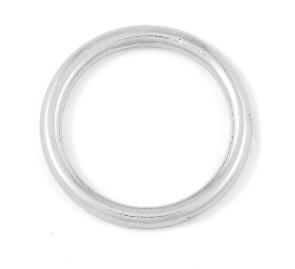 ANELLI SALDATI Ø 3x20 mm ACCIAIO INOX AISI 316 6 PEZZI