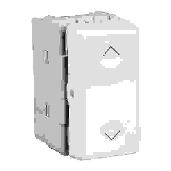 PULSANTE DOPPIO GEWISS SYSTEM INTERBLOCCATO CON FRECCE 10A 1P/NO + NO