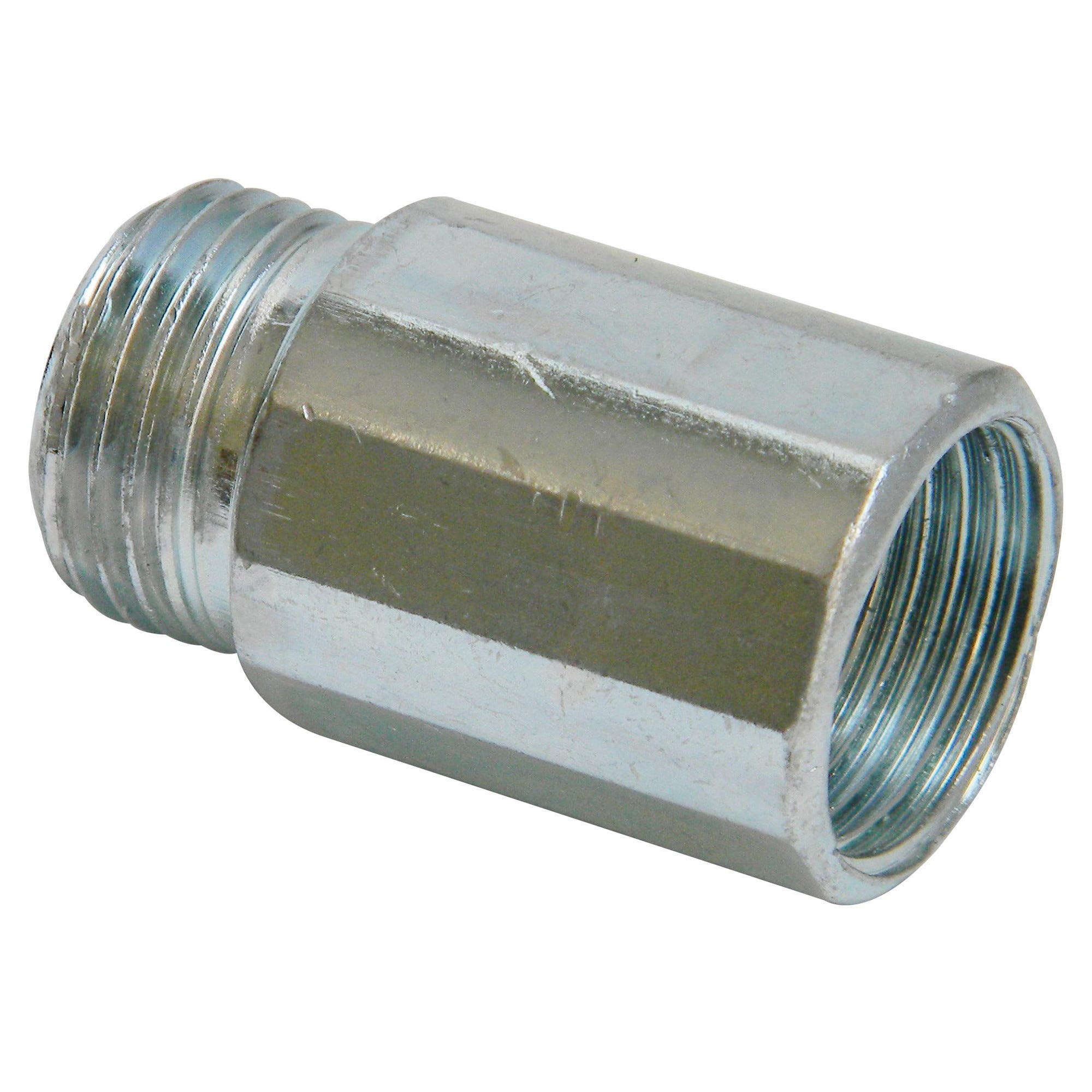 PROLUNGA ACCIAIO ZINCATO MF 1/2'' L15 mm CONFEZIONE DA 10 PEZZI | Tecnomat