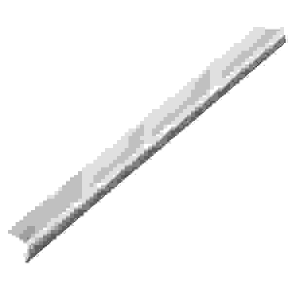 ANGOLARE ALLUMINIO ANODIZZATO 20x20x1 mm 2 m ARGENTO BRILLANTE