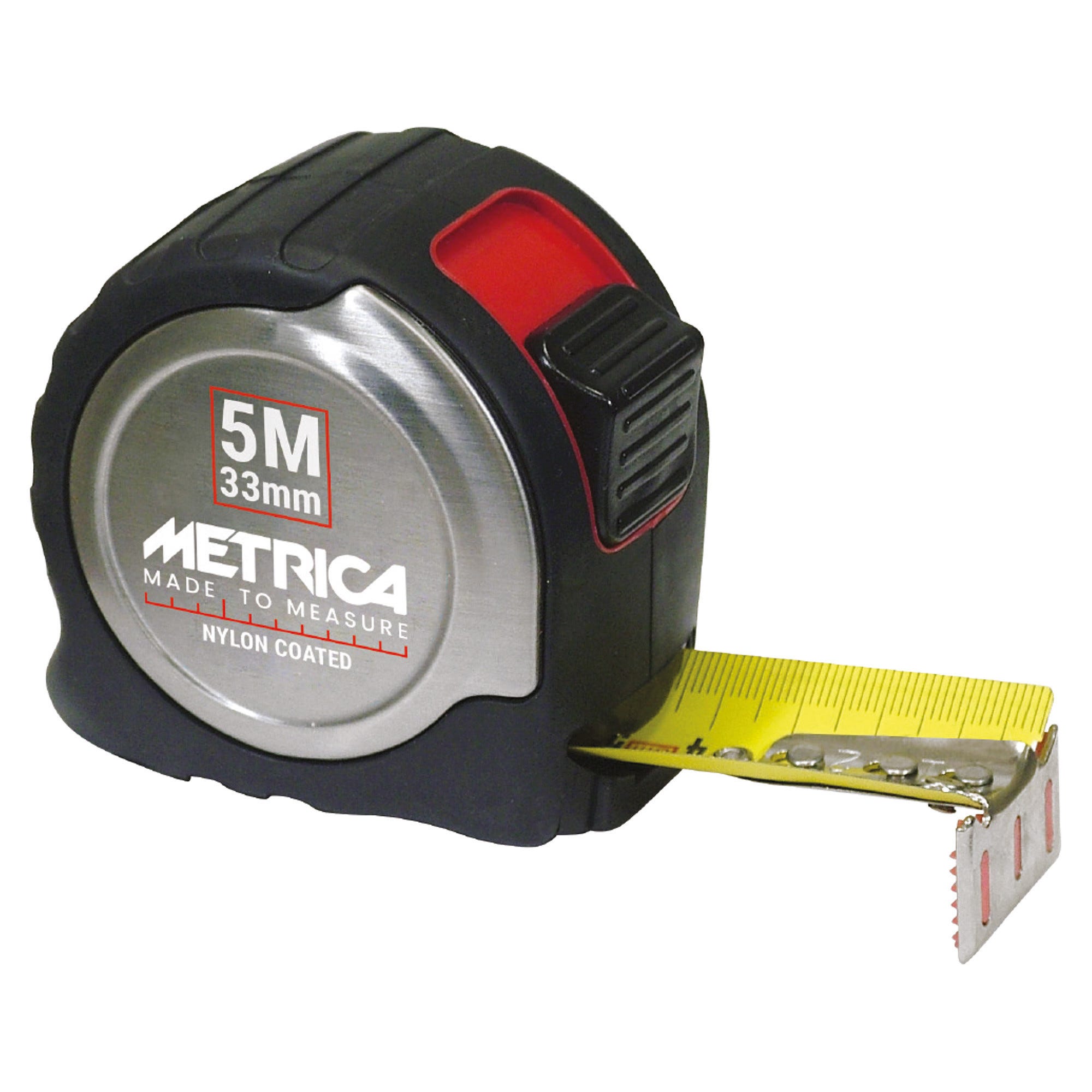 FLESSOMETRO 8 m x 33 mm METRICA PROFESSIONALE | Tecnomat