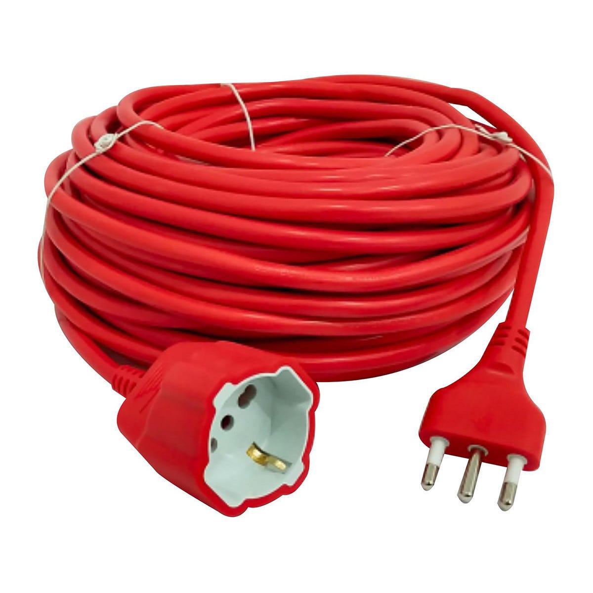PROLUNGA DA GIARDINO 3x1,5mm 30 m ROSSA