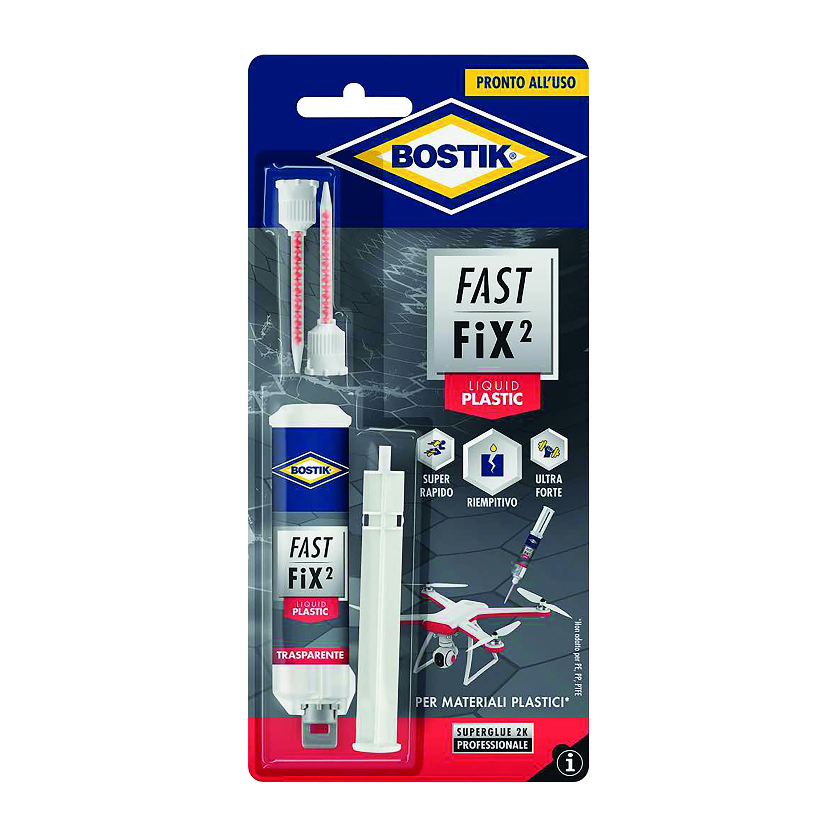COLLA BICOMPONENTE CIANOACRILICA 10 g PER MATERIALI PLASTICI 10 g ...