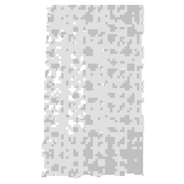 TENDA DOCCIA DAVINDA BIANCA IN POLIESTERE 120x200 cm (LxH)