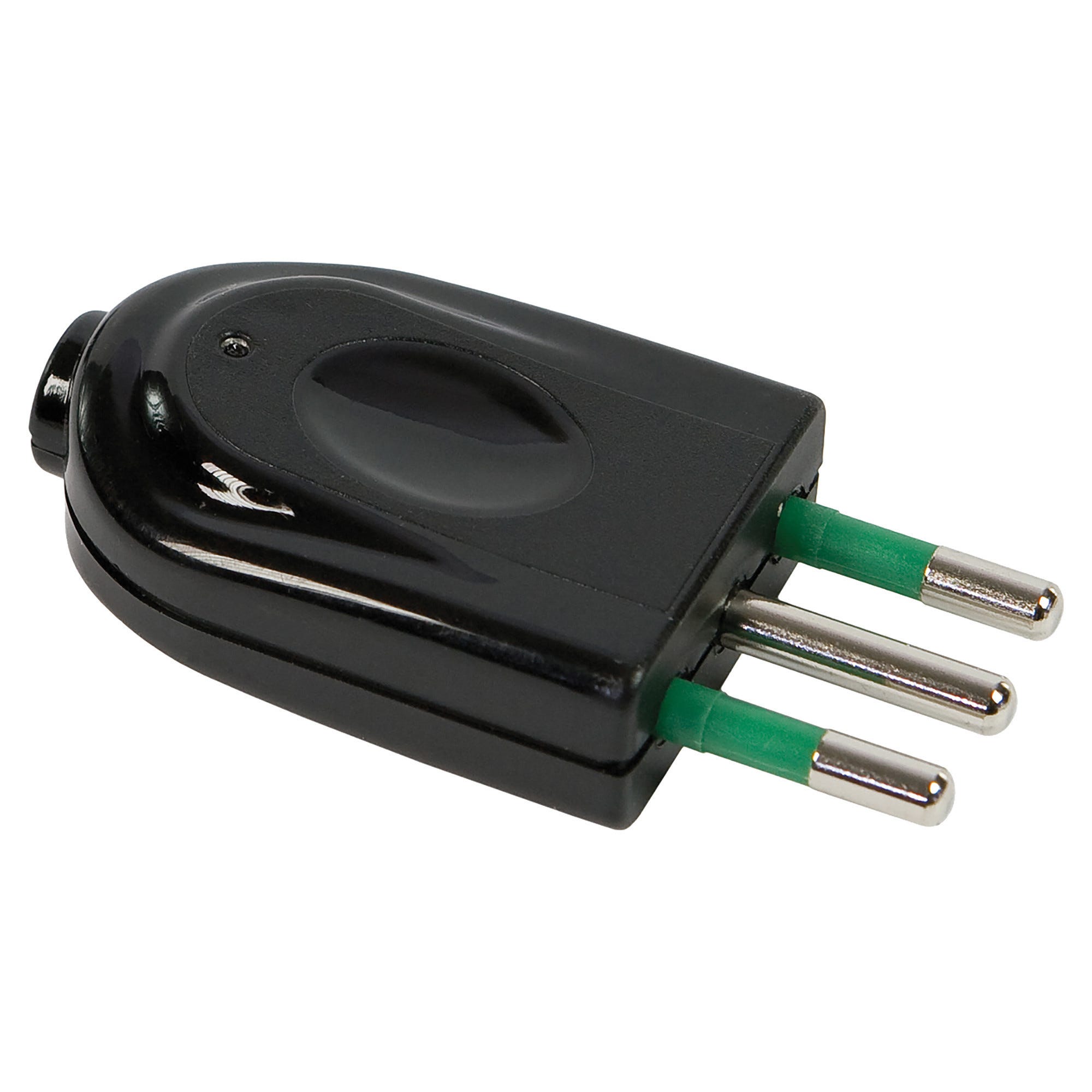 SPINA VOLANTE FANTON 2P+T 10A 250V COLORE NERO