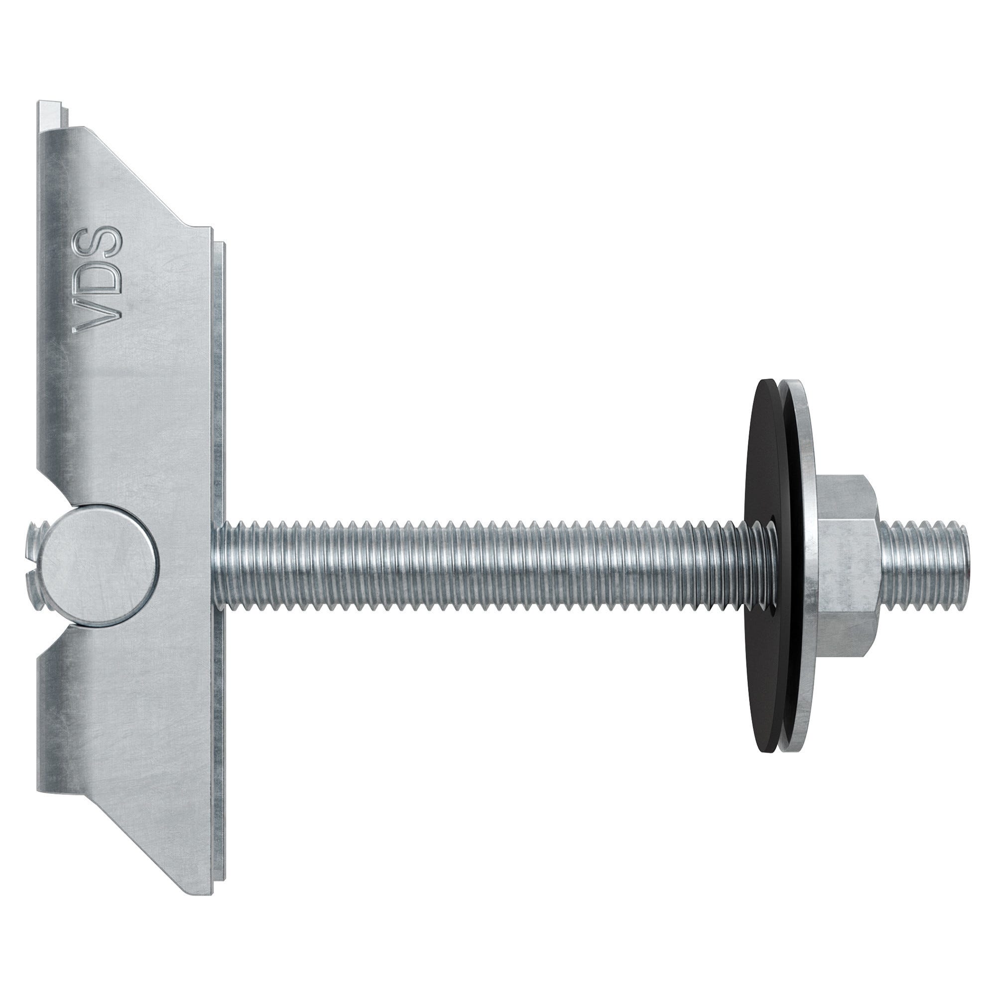 ANCORE A SCATTO FISCHER ACCIAIO M6x100 mm 25 PEZZI CON VITE | Tecnomat