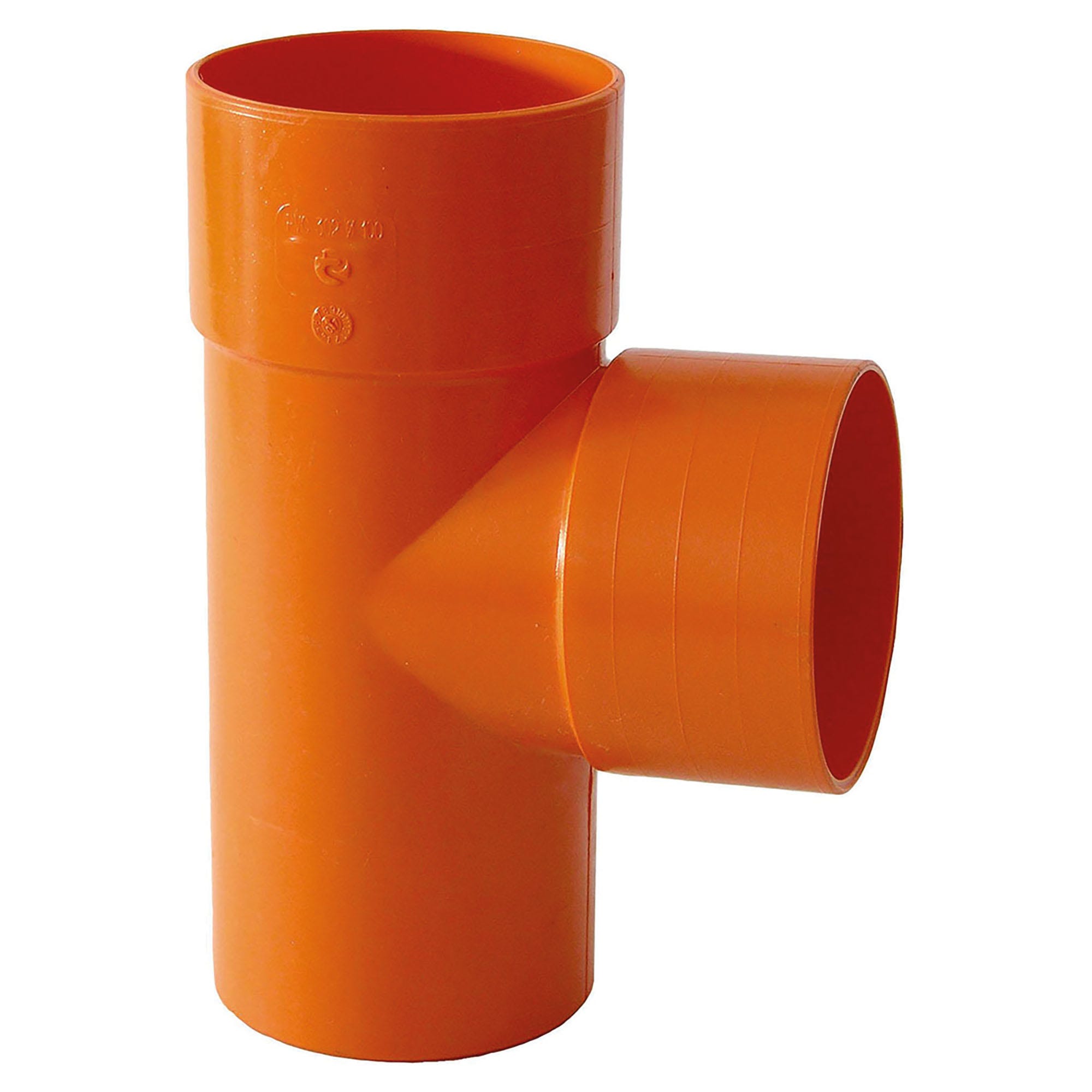 GIUNTO RIPARAZIONE Ø 125 mm PVC ARANCIO 1 PEZZO | Tecnomat
