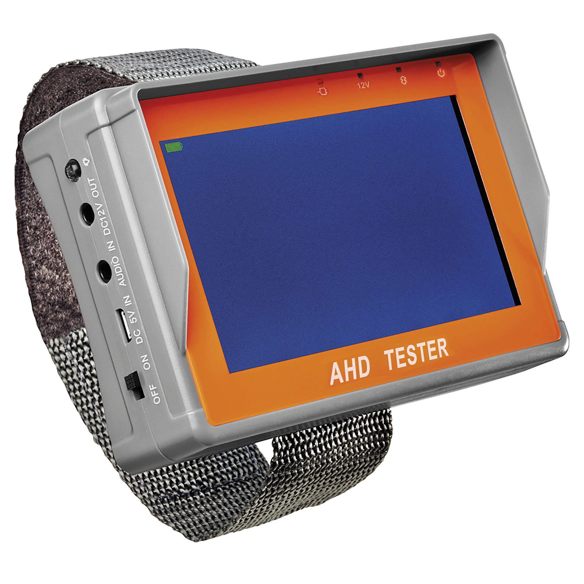 TESTER DA POLSO CON MONITOR LCD 4,3'' PER SETTAGGIO TELECAMERE ...