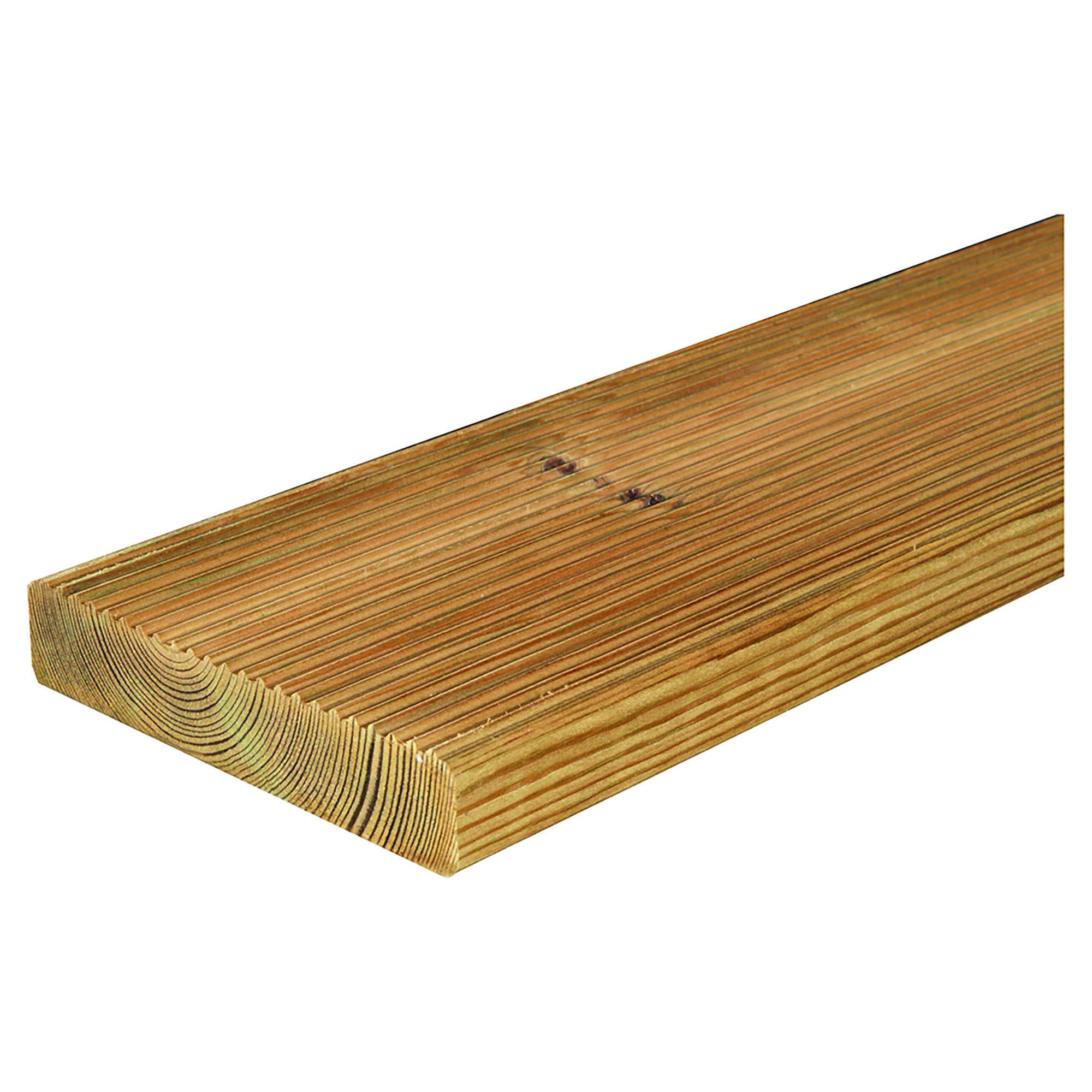 LISTONE DA PAVIMENTO AUTOCLAVATO MARRONE 2,7x14,6x240 cm CERTIFICATO ...