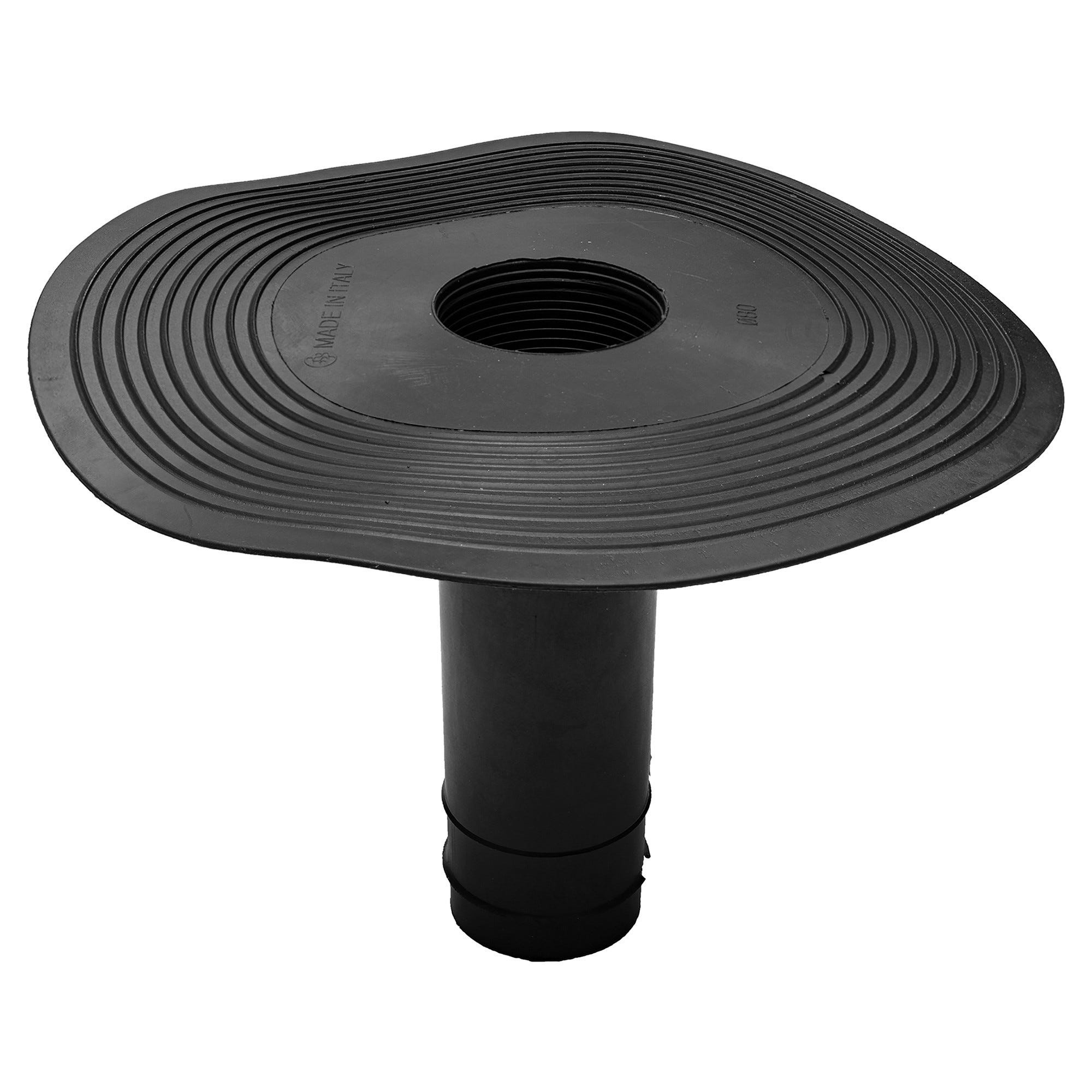 BOCCHETTONE DI SCARICO IN DUTRAL 80 mm FLESSIBILITA' -35° +140° ALTEZZA ...