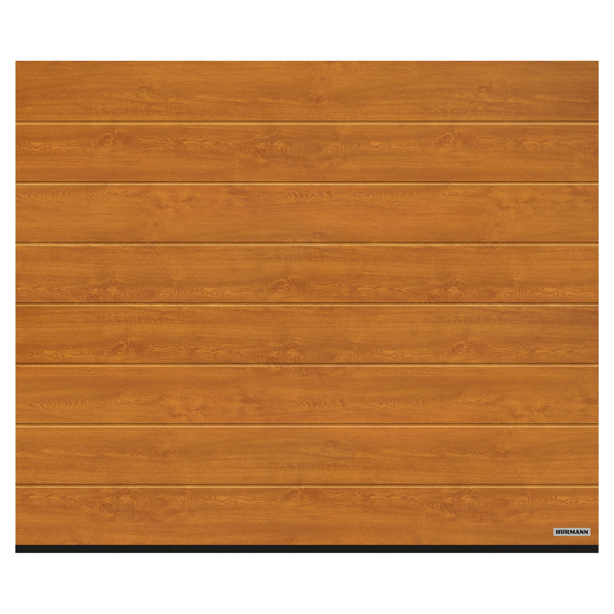 PORTONE SEZIONALE PER GARAGE MOTORIZZATO COLORE GOLDEN OAK L2375xH2125 mm