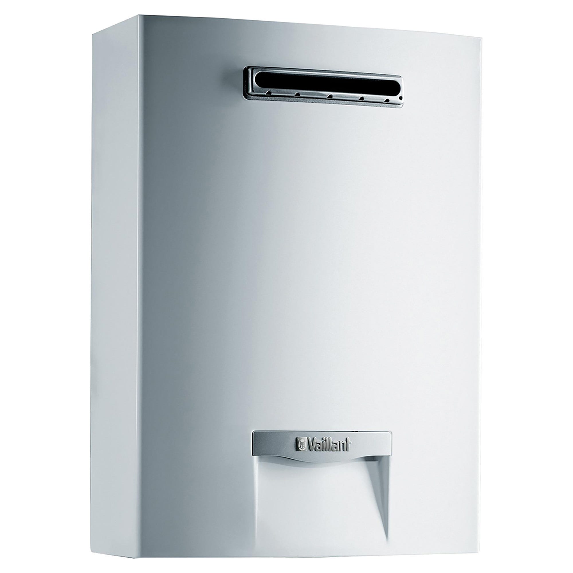SCALDABAGNO A GAS VAILLANT OUTSIDEMAG 12-8/1-5 RT LOW NOX CAMERA STAGNA ...