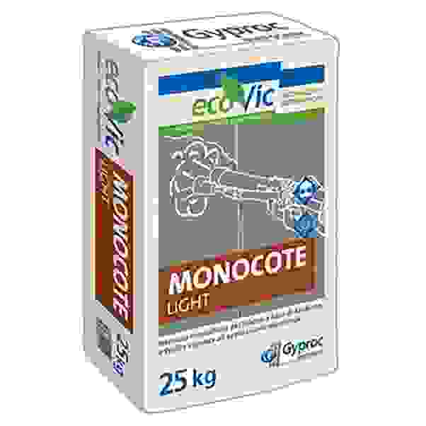 INTONACO LEGGERO A GESSO MONOCOTE 25 kg A BASE DI ANIDRENE PERLITE ...