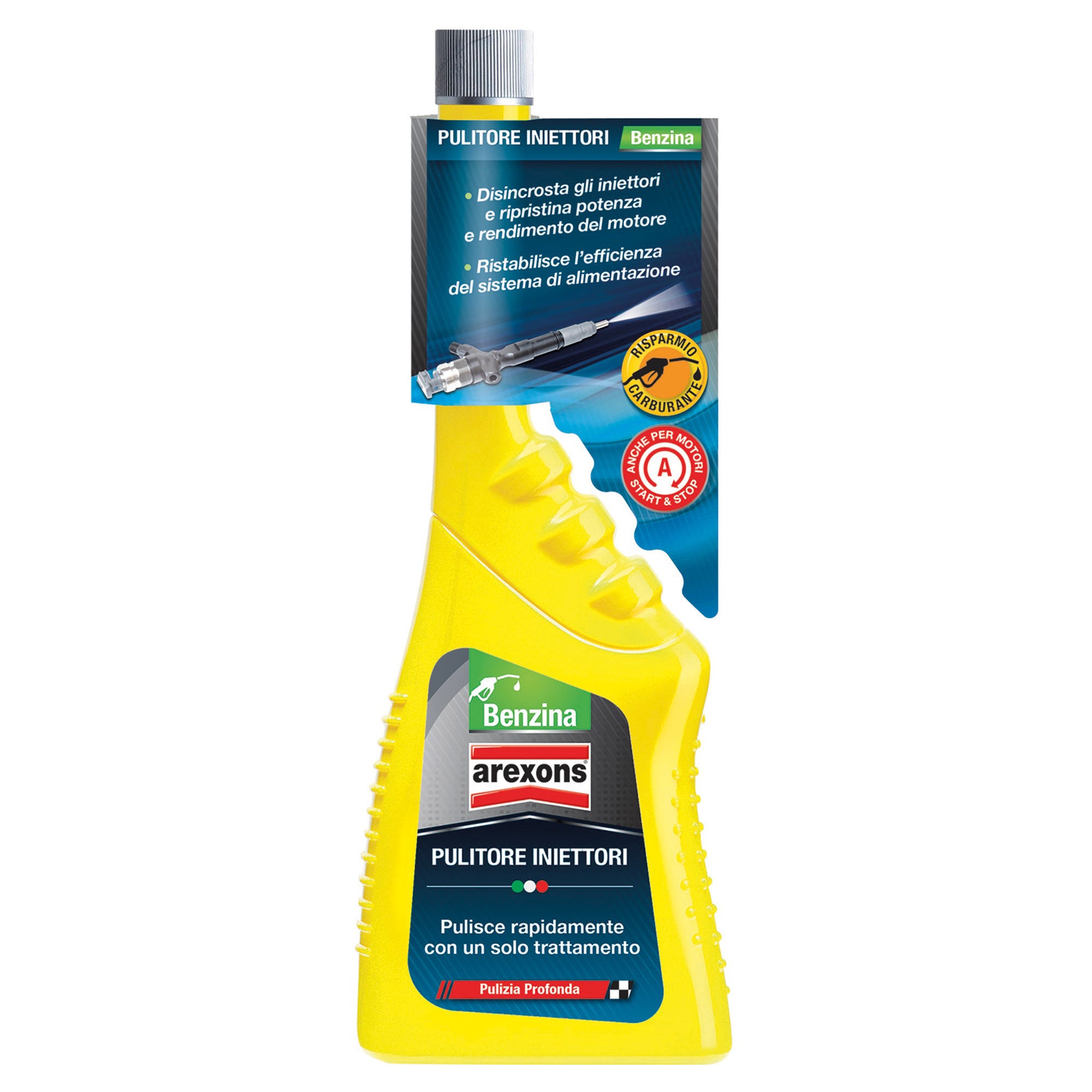 ADDITIVO BENZINA AREXONS 250 ml PULITORE INIETTORI PULIZIA PROFONDA