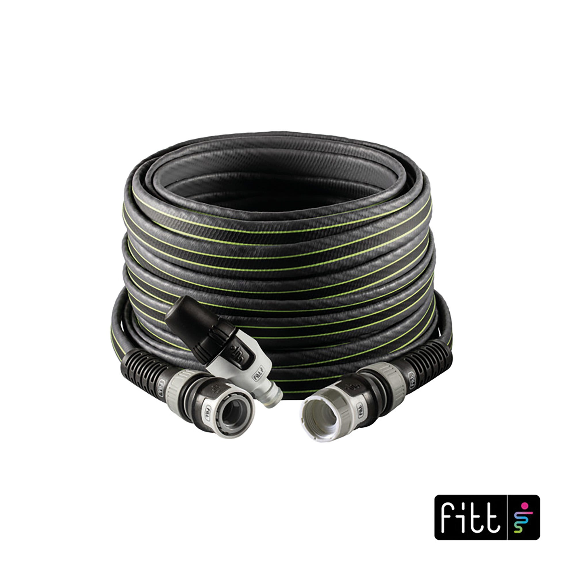 TUBO PIATTO 25 m FORCE FITT ANTITORSIONE ULTRALEGGERO COMPLETO DI ...