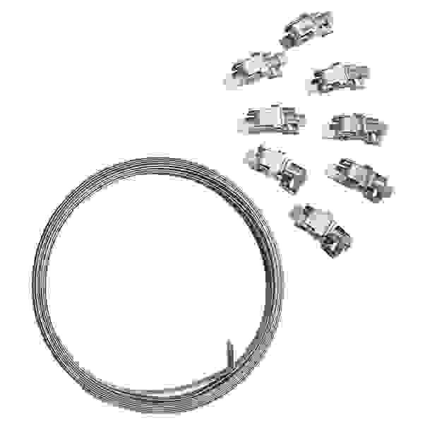 FASCETTA STRINGITUBO FRIULSIDER METALLICA INOX 3 m CON 8 TENDITORI