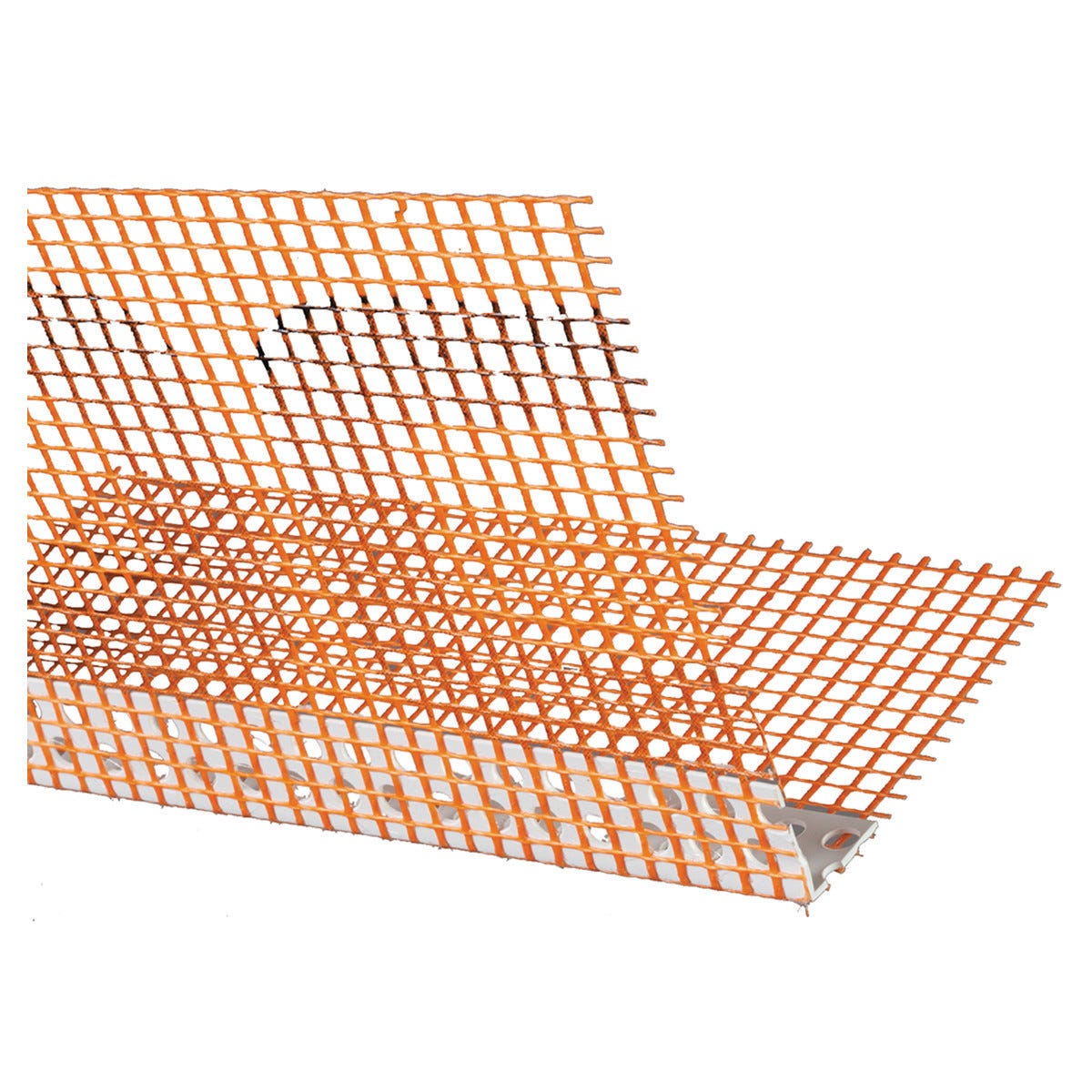 PARASPIGOLO PVC CON RETE 8x12 cm 250 cm PER CAPPOTTO