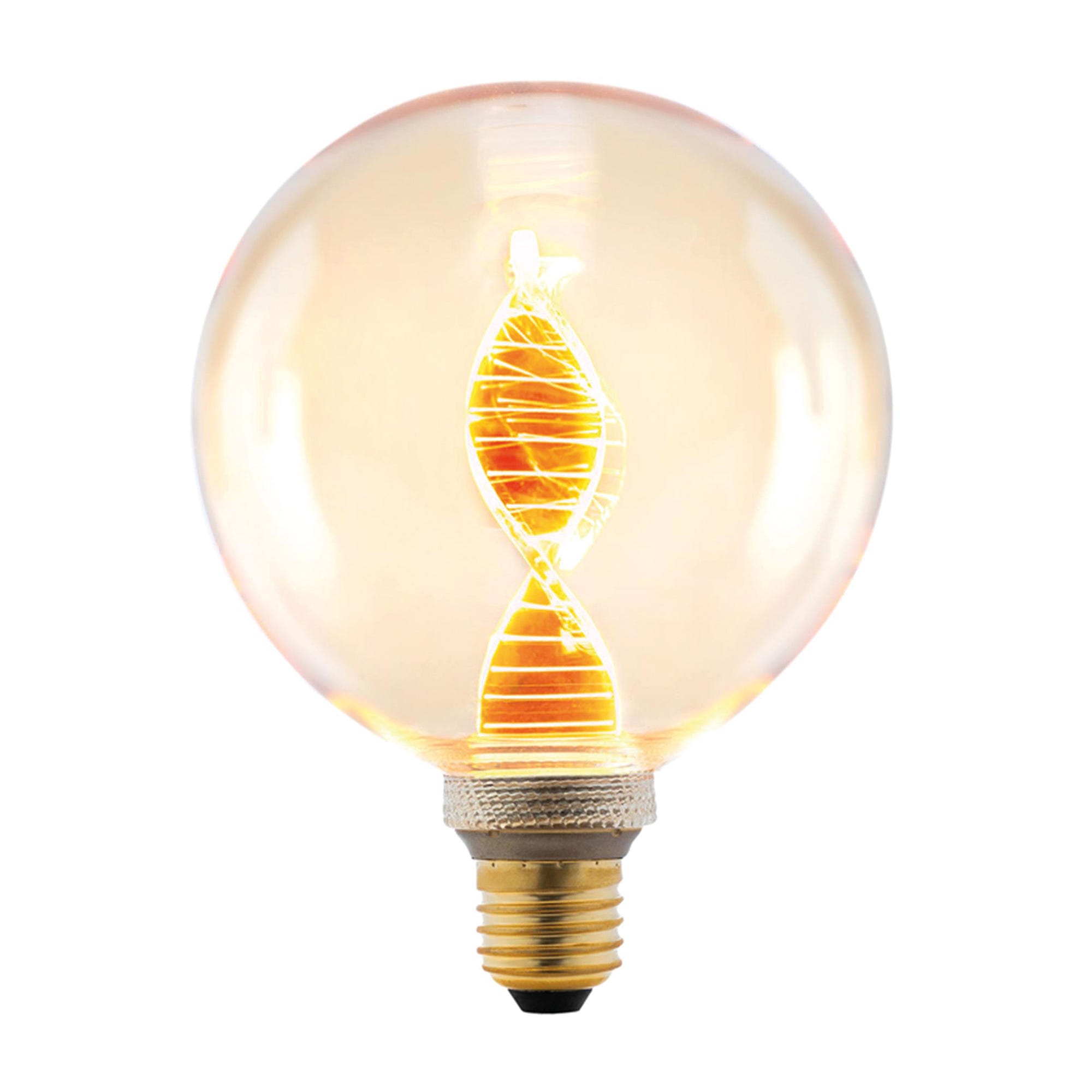 LAMPADINA SUPREMA LED DNA E27 3,5W 130lm 180lm 1800K LUCE CALDA 125x164 mm