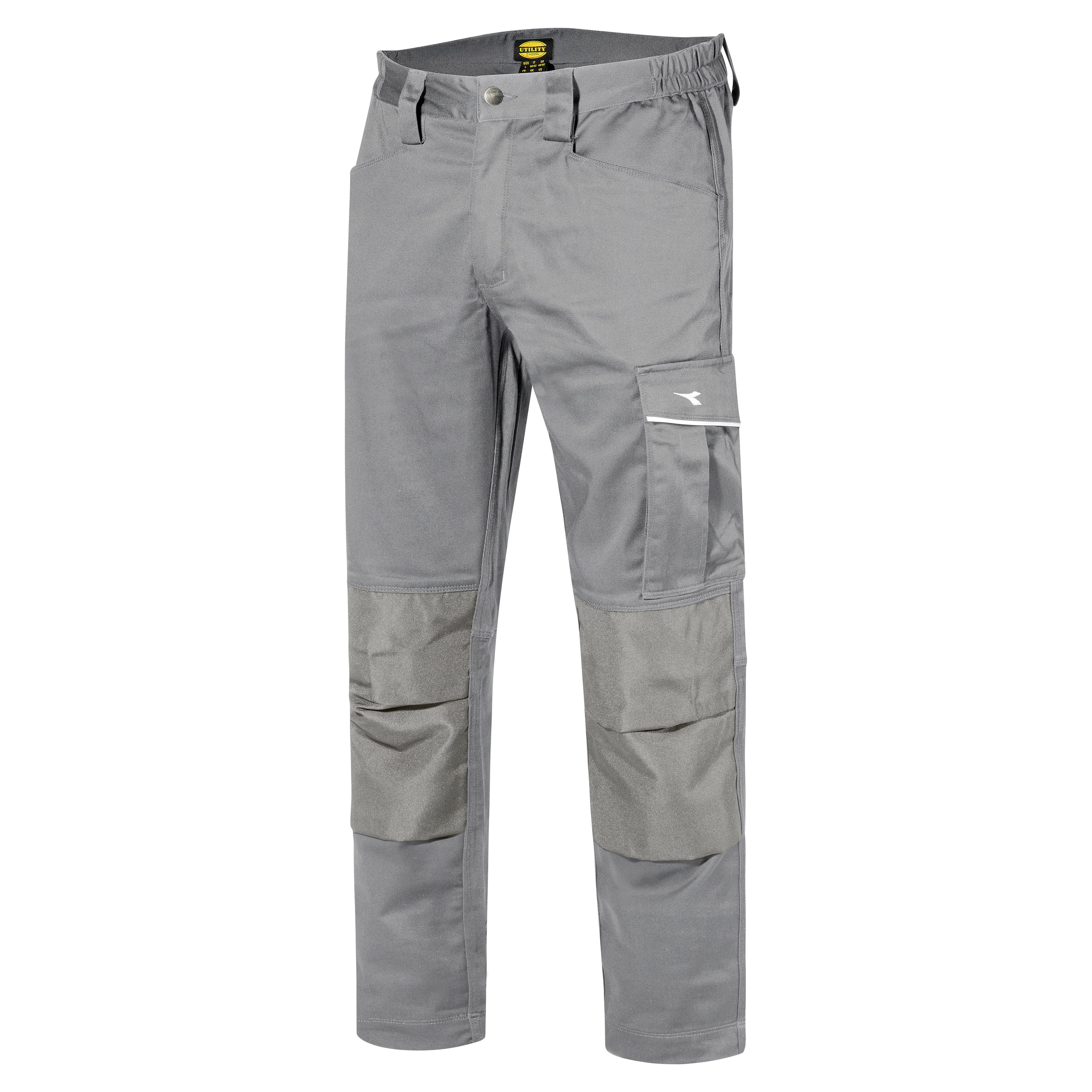 PANTALONE ROCK STRETCH PERFORMANCE DIADORA TAGLIA M COLORE GRIGIO
