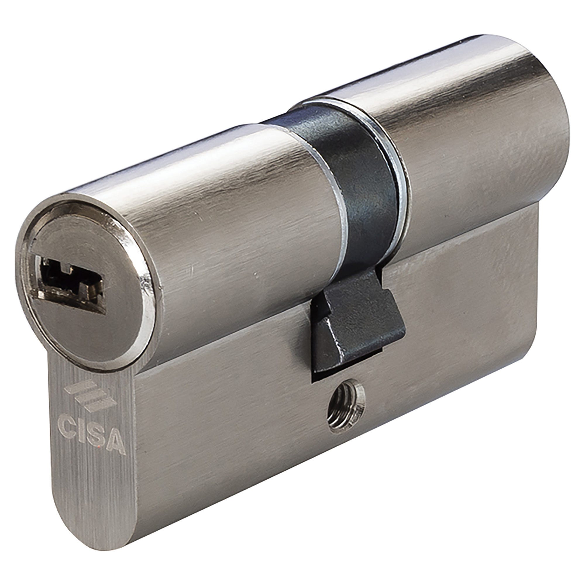 CILINDRO SAGOMATO CISA ASIX P8 PRO MISURA 60 = 30+30 mm OTTONE NICHELATO