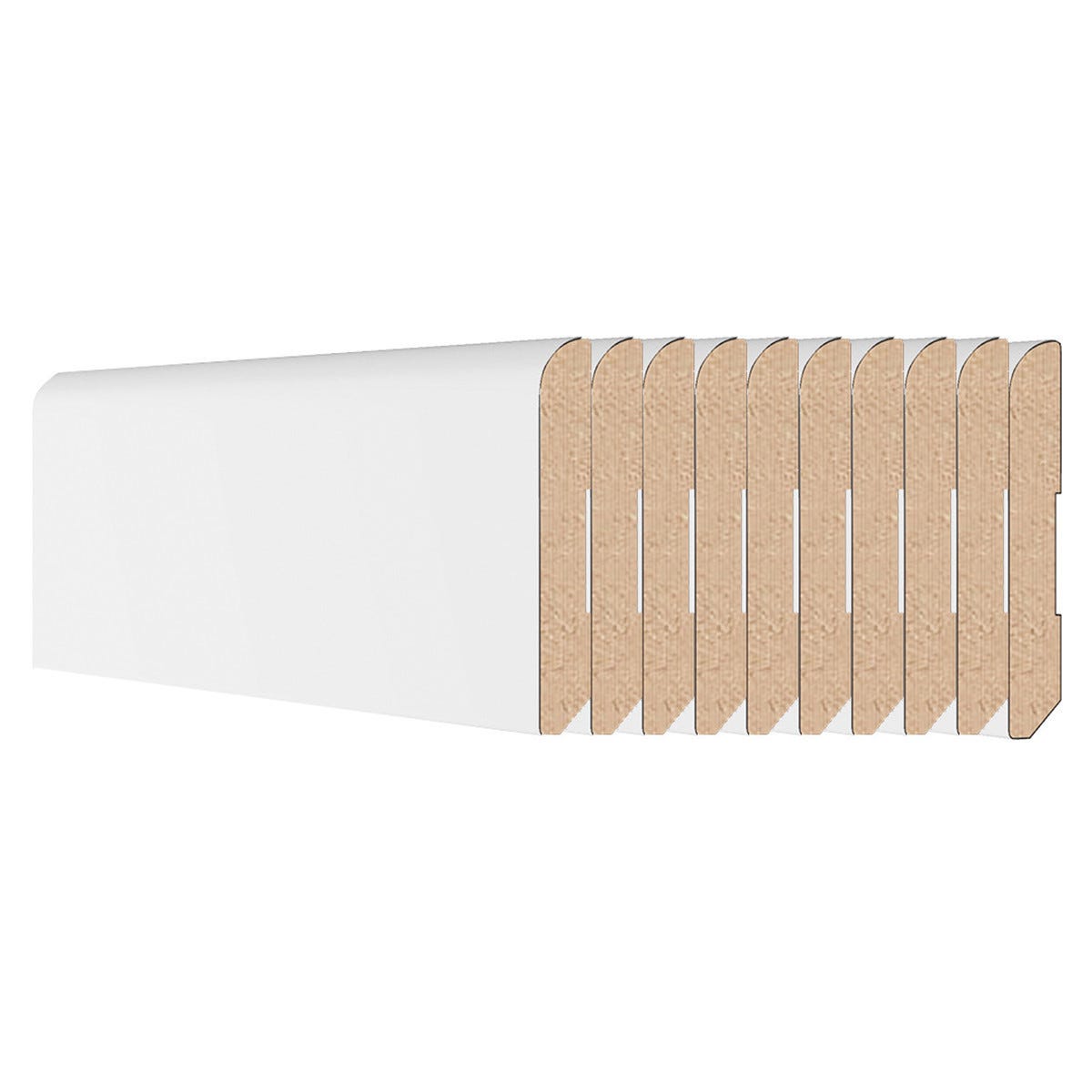 Battiscopa in MDF | Acquista su Tecnomat