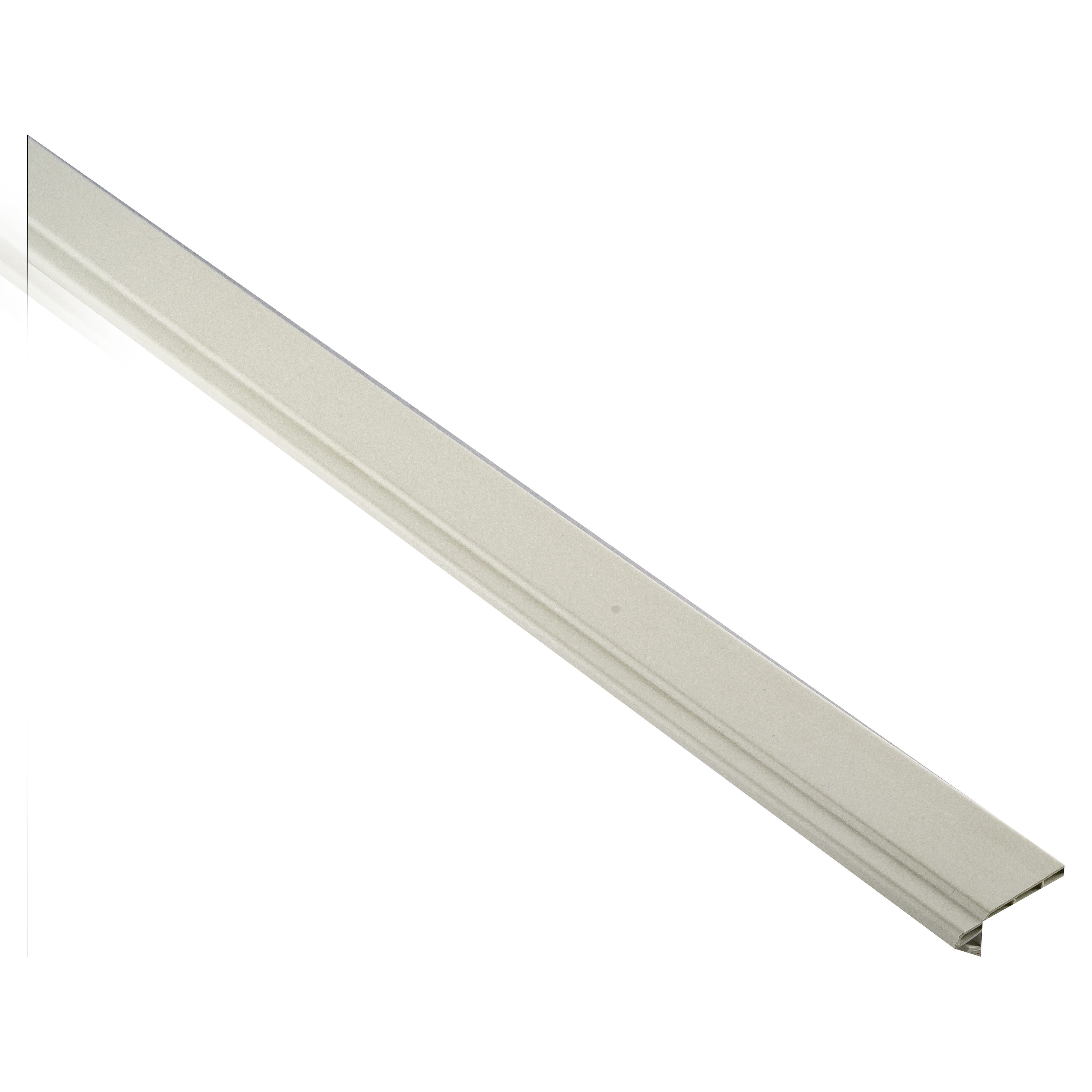 COPRIFILO A L PVC BIANCO L45x17.8 L3250 mm