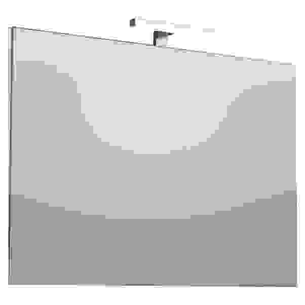 SPECCHIO ORANGE 90x60 cm (LxH) FILO LUCIDO REVERSIBILE LAMPADA LED LUCE ...