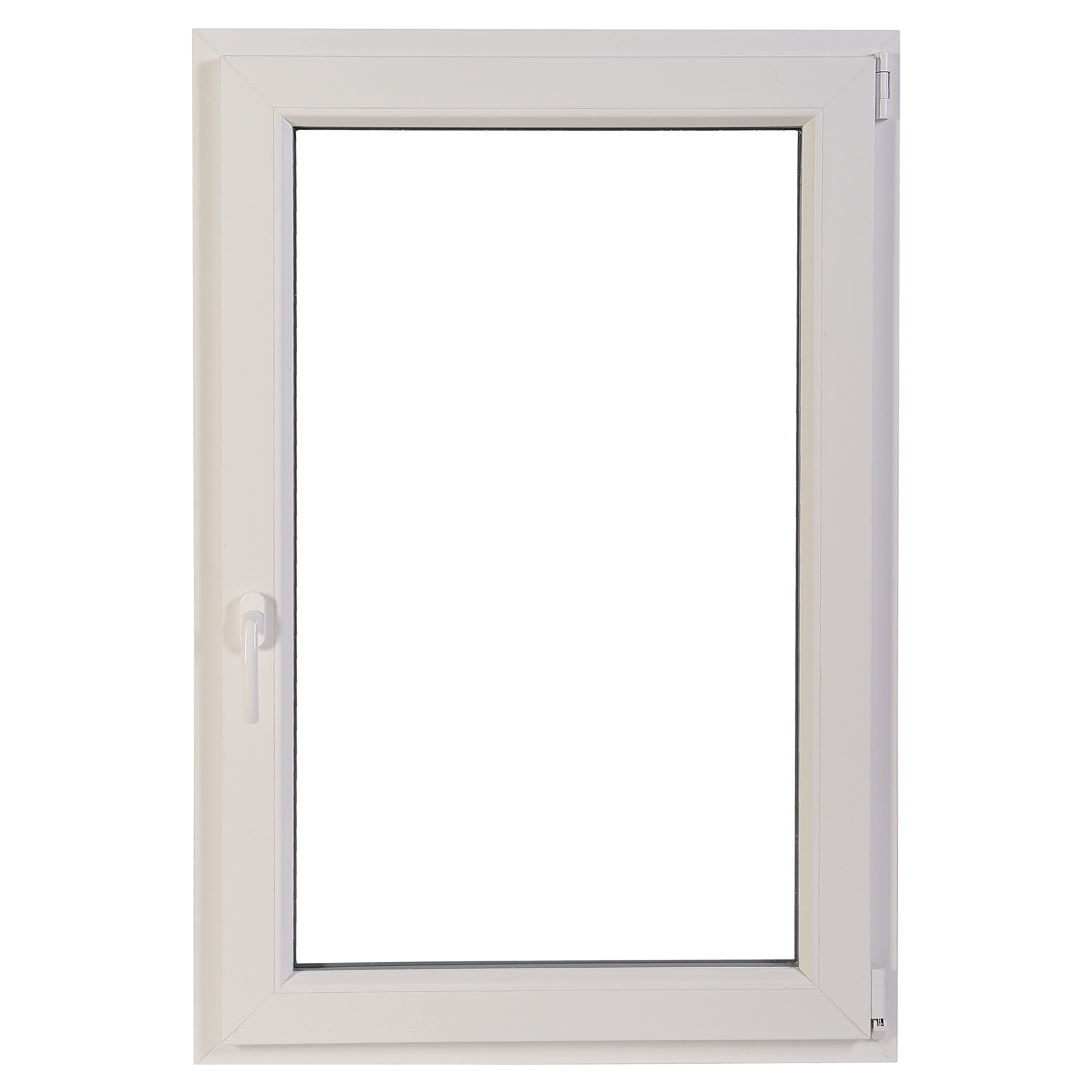 FINESTRA IN PVC BIANCA 1 ANTA SINISTRA 80x140 cm (LxH)