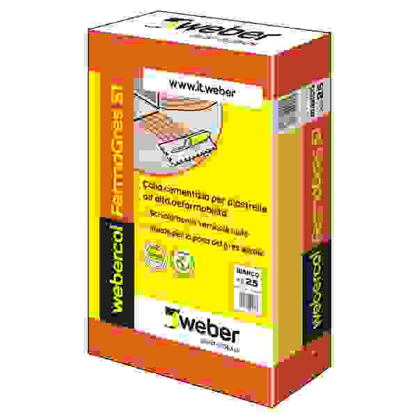 COLLA FERMAGRES S1 WEBER BIANCO 25 KG C2TES1