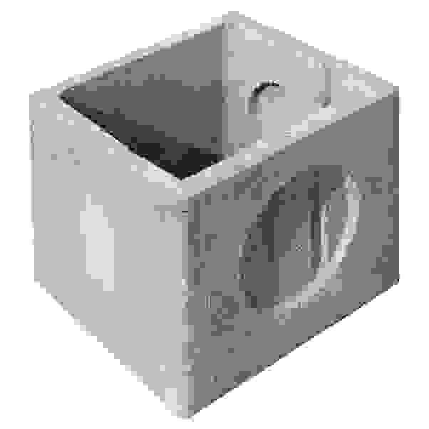 POZZETTO IN CEMENTO 50x50 cm SENZA FONDO ESTERNO 59x59 cm