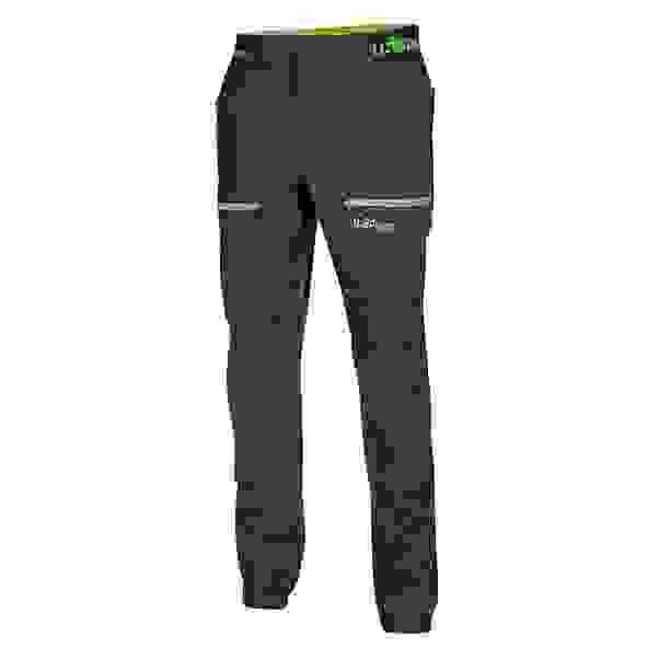 PANTALONE HORIZON U-POWER TAGLIA XXL COLORE GRIGIO INSERTI VERDI ...