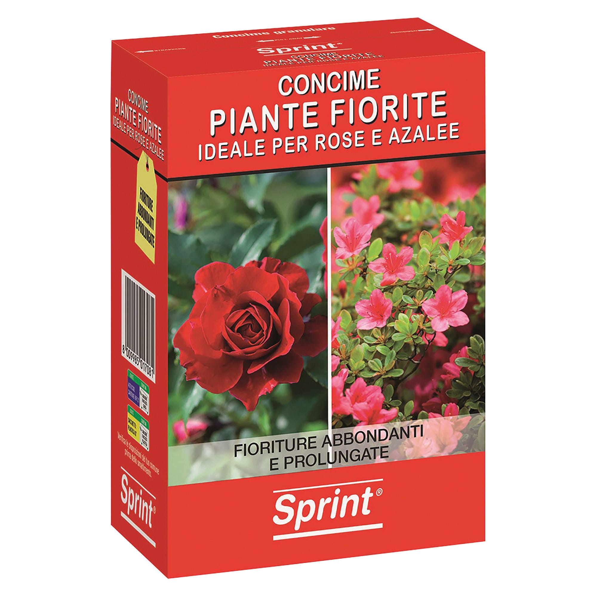 CONCIME PIANTE FIORITE GRANULARE SPRINT PRONTO EFFETTO NPK 3.6,5.10 ...