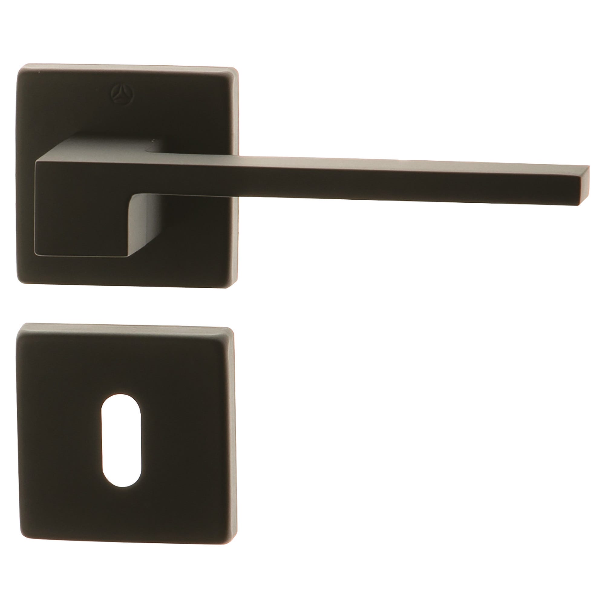 MANIGLIA A ROSETTA GHIDINI GM10 ZAMA NERO QUADRO 8 Mm maniglia-a-rosetta-ghidini-gm10-zama-nero-quadro-8-mm