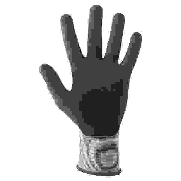 GUANTO FILO NYLON ELASTENE TAGLIA 9 PALMO SPALMATO DI NITRILE PER MECCANICI