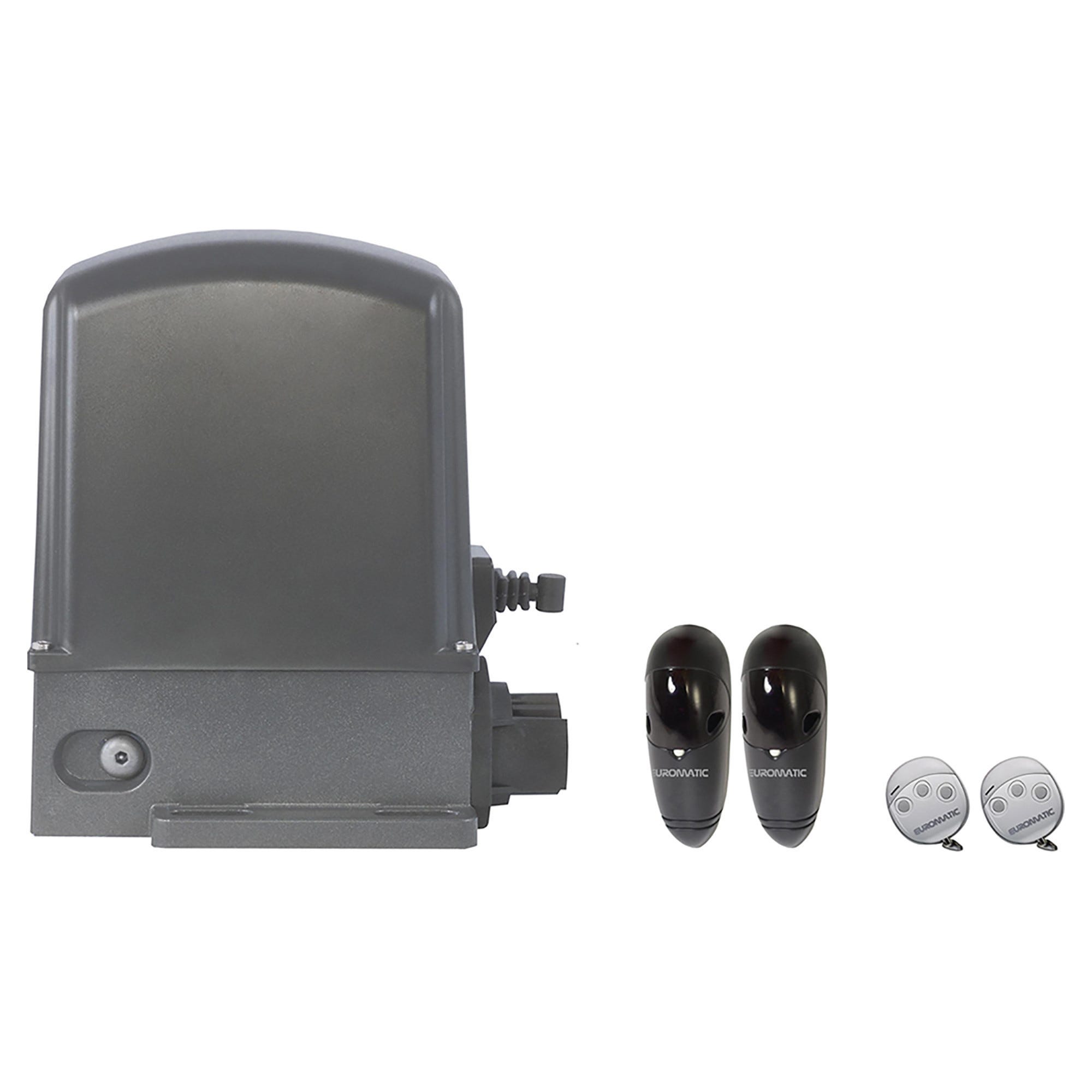 KIT APRICANCELLO EUROMATIC CLOSER 8 230V PER CANCELLO SCORREVOLE FINO A ...